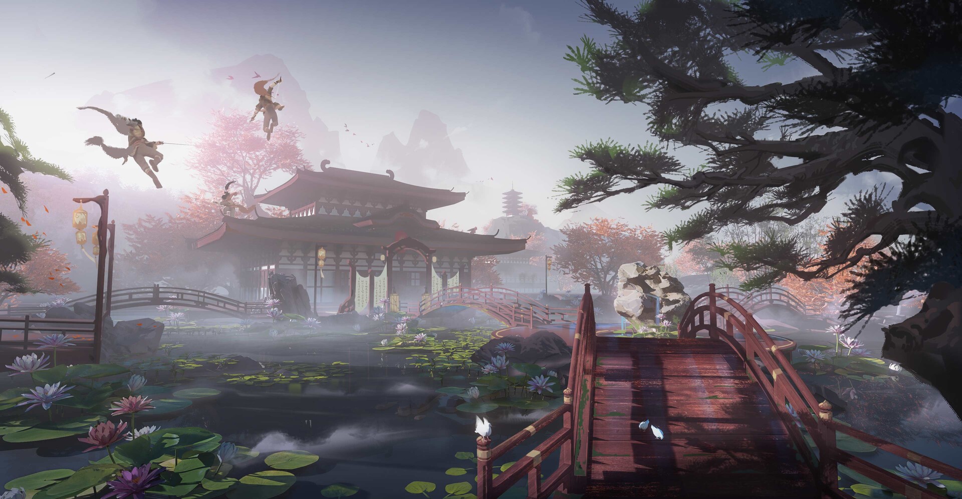 ArtStation - Chinese martial arts fantasy
