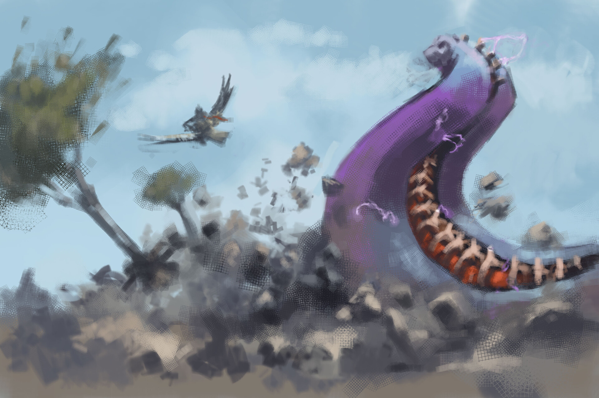 ArtStation - HEXAGON299: Arc Lamprey