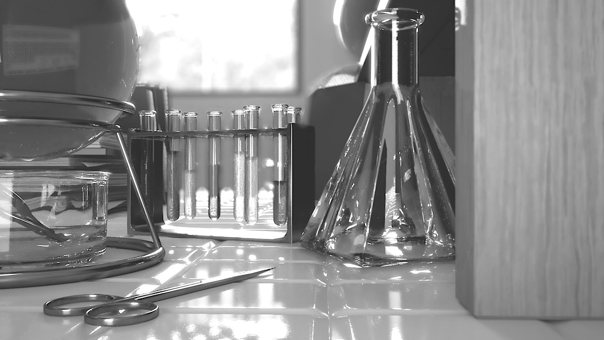 ArtStation - Lighting Challenge: Science Lab