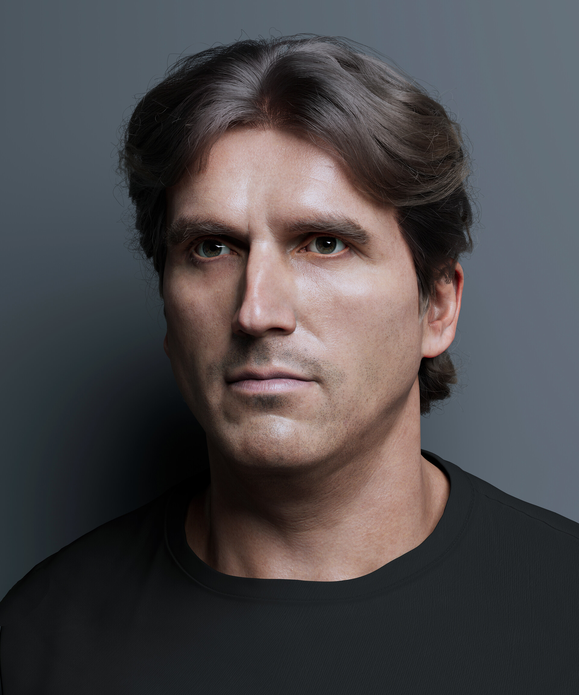 武艺CG . qq 交流二群：921965927，b站：武艺CG - 肖像案例 -武艺cg