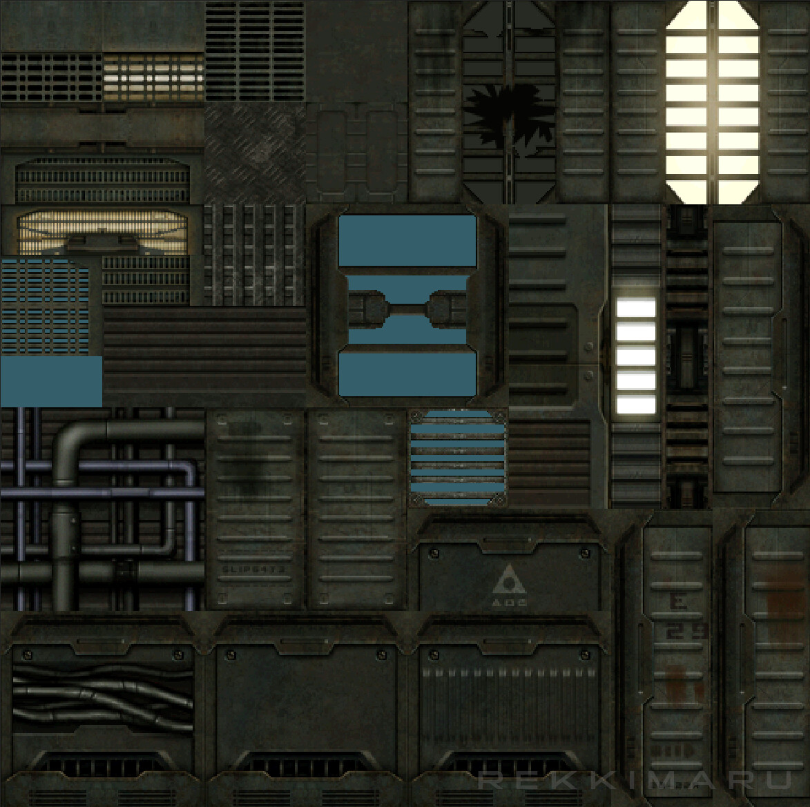 ArtStation - Corridor Texture Set