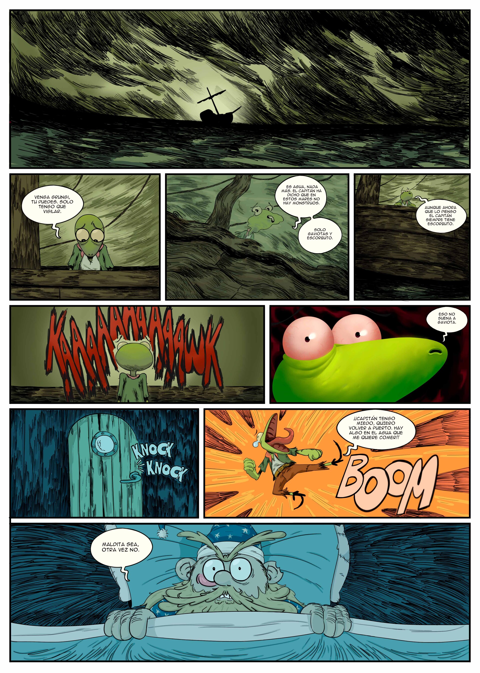 ArtStation - La lección de Grungi