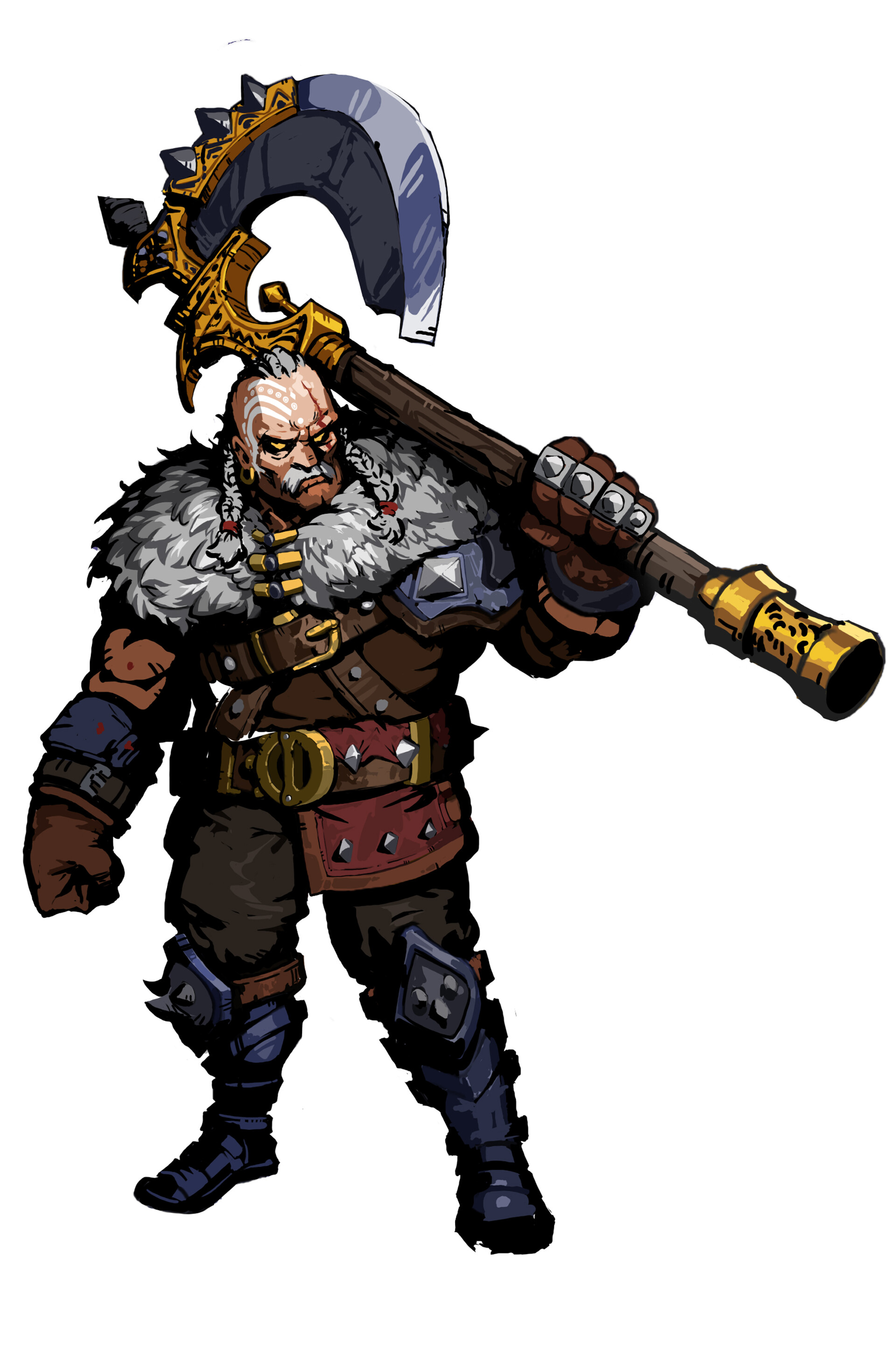 ArtStation - great axe warrior