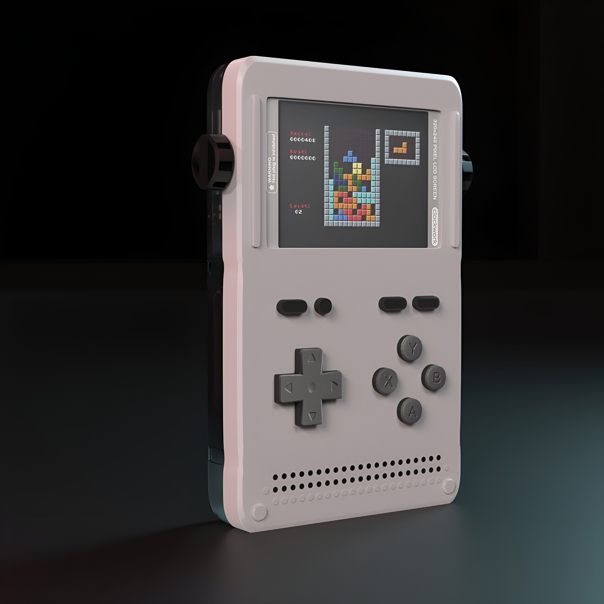 ArtStation - Retro game console