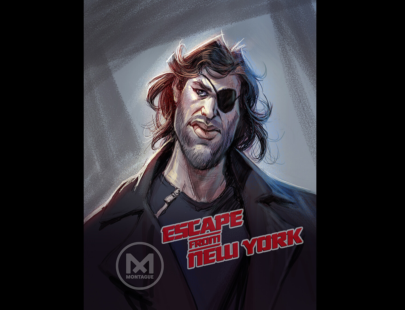ArtStation - Snake Plissken - Escape From New York