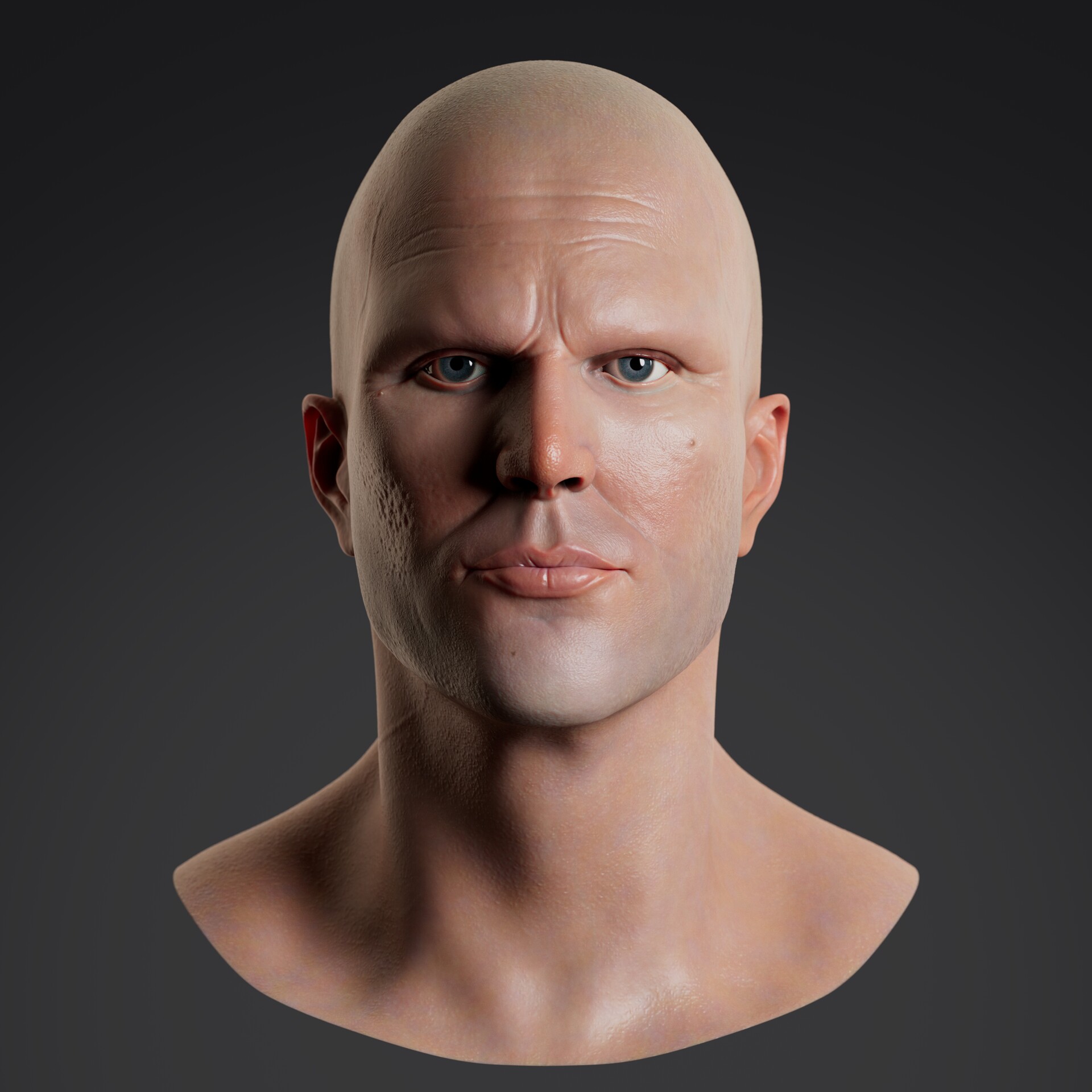 ArtStation - Male Bust