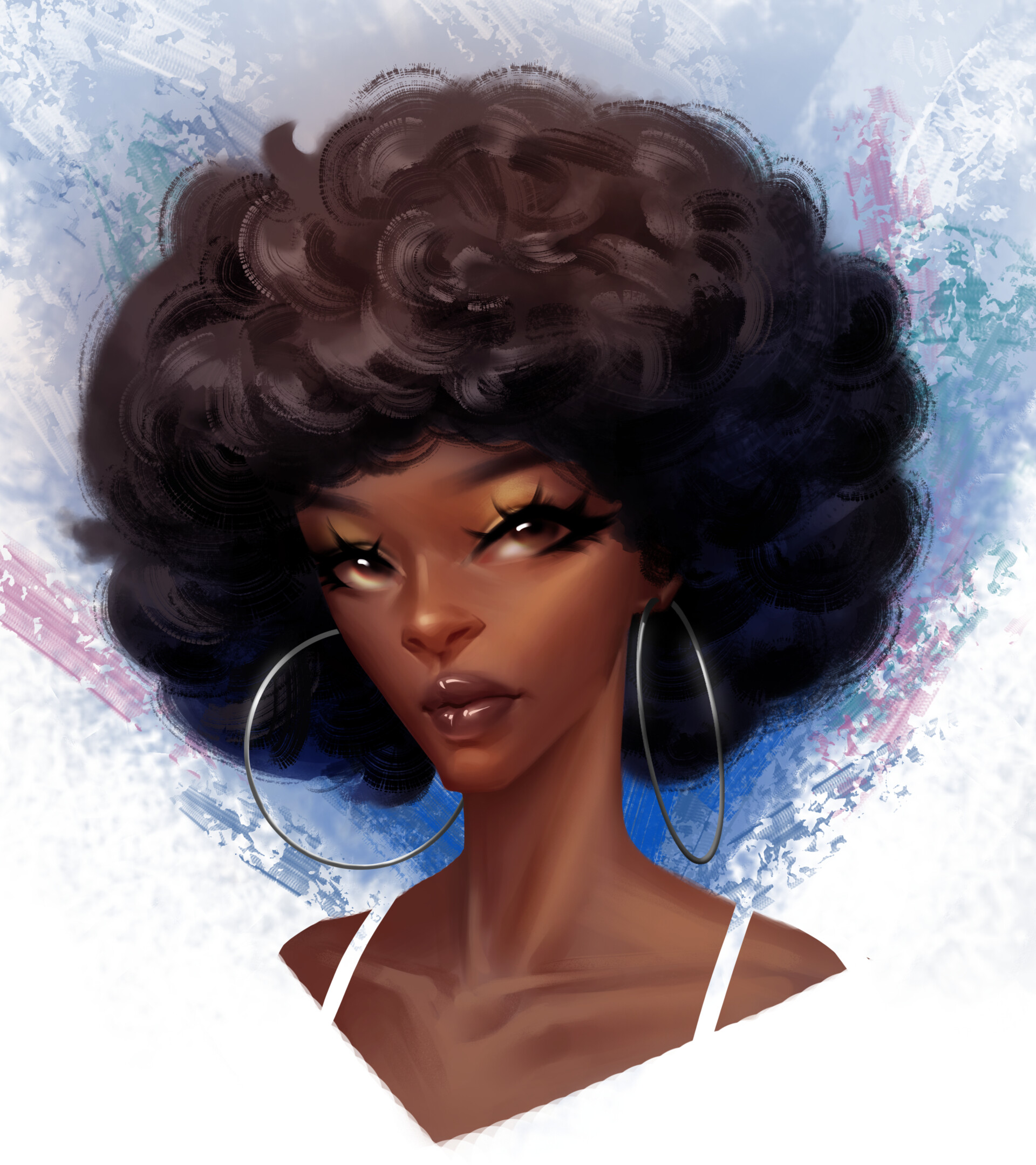 ArtStation - black girl