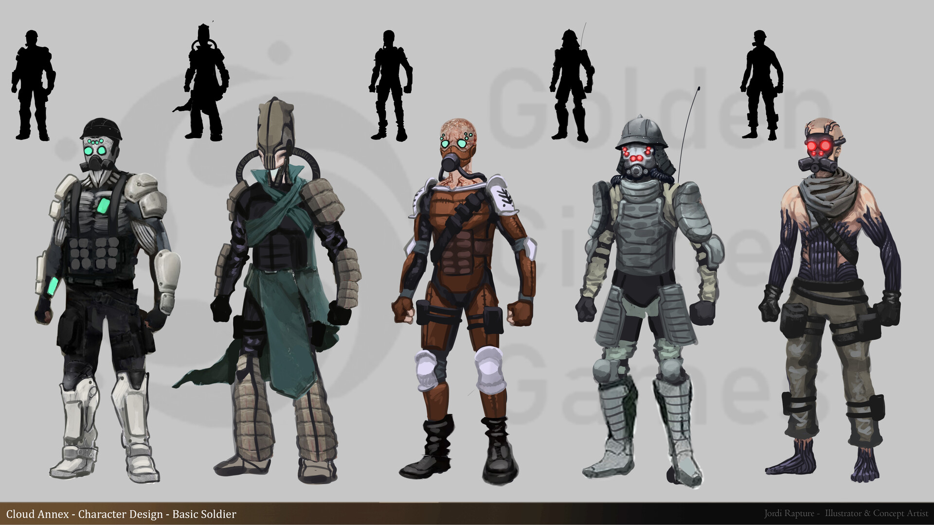 Jordi Rapture - Basic Soldier - Cloud Annex