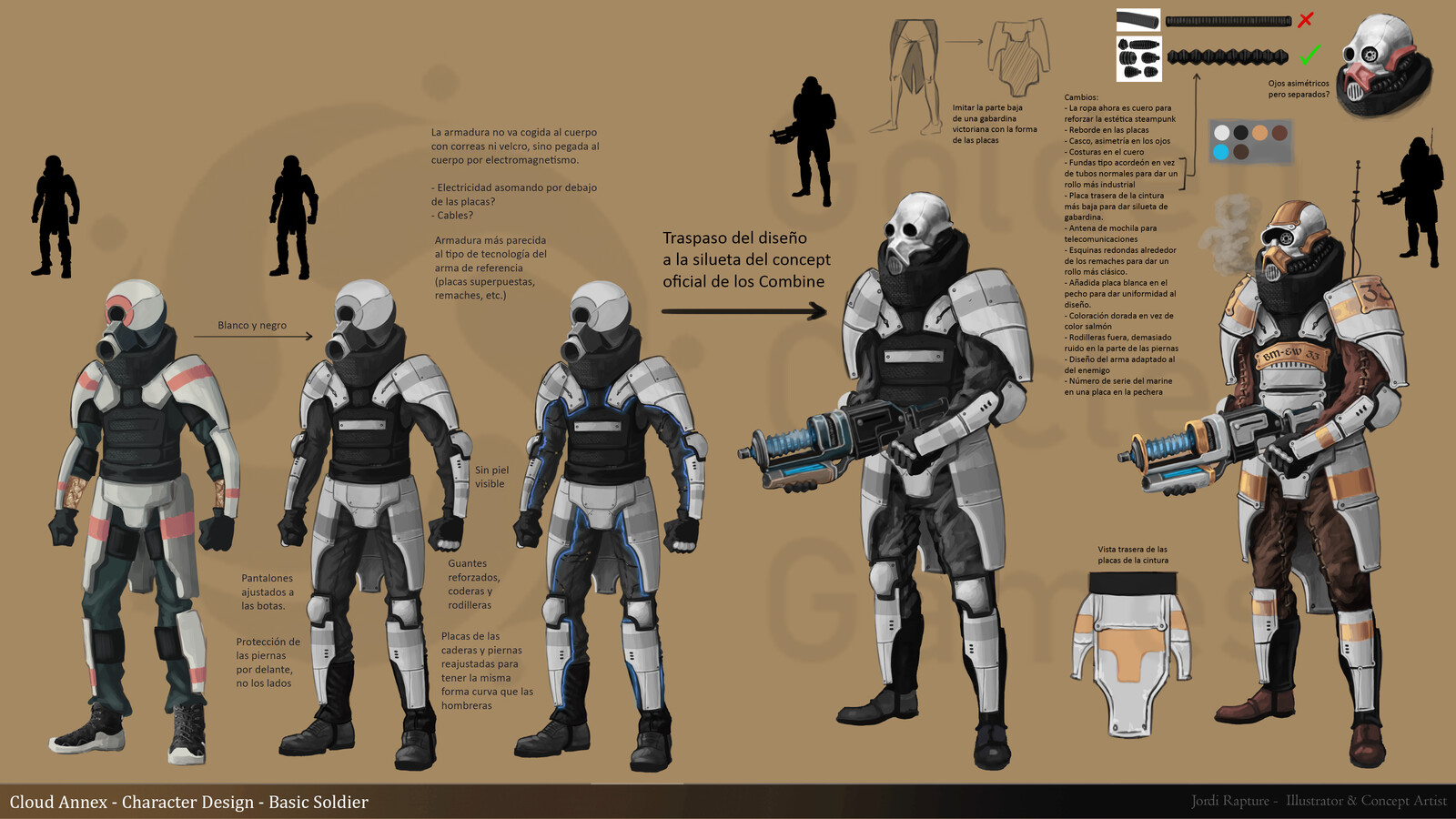 Jordi Rapture - Basic Soldier - Cloud Annex