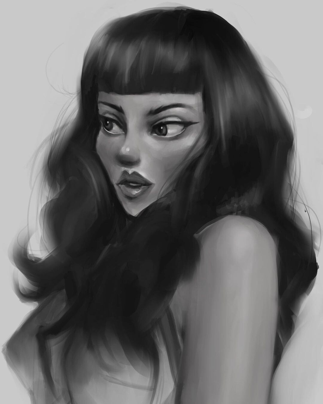 ArtStation - B&W Sketches