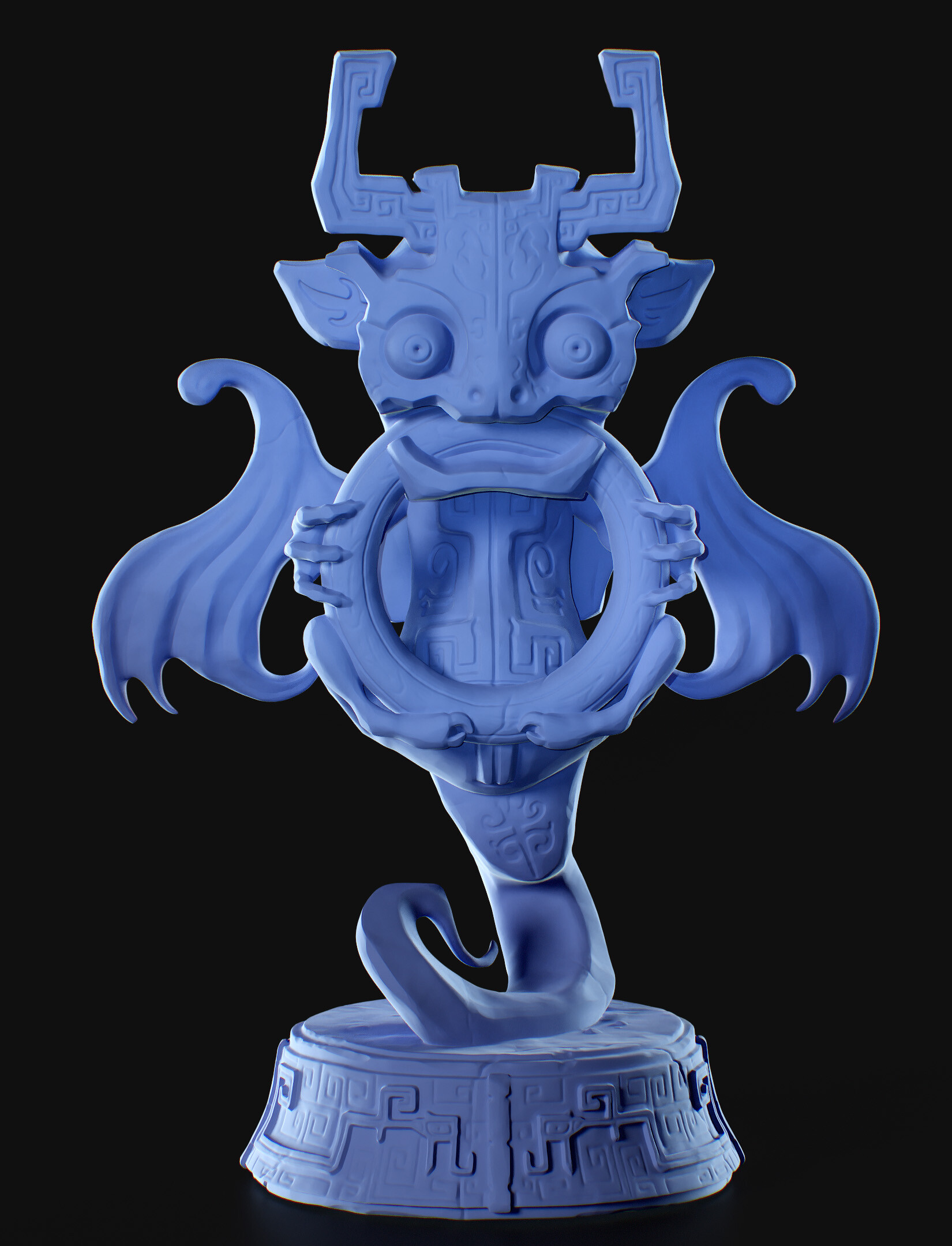 Enrique Mengual - Dragon Sculpture