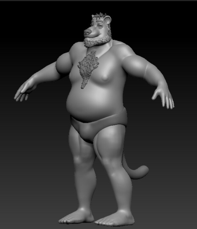 anthro bear base