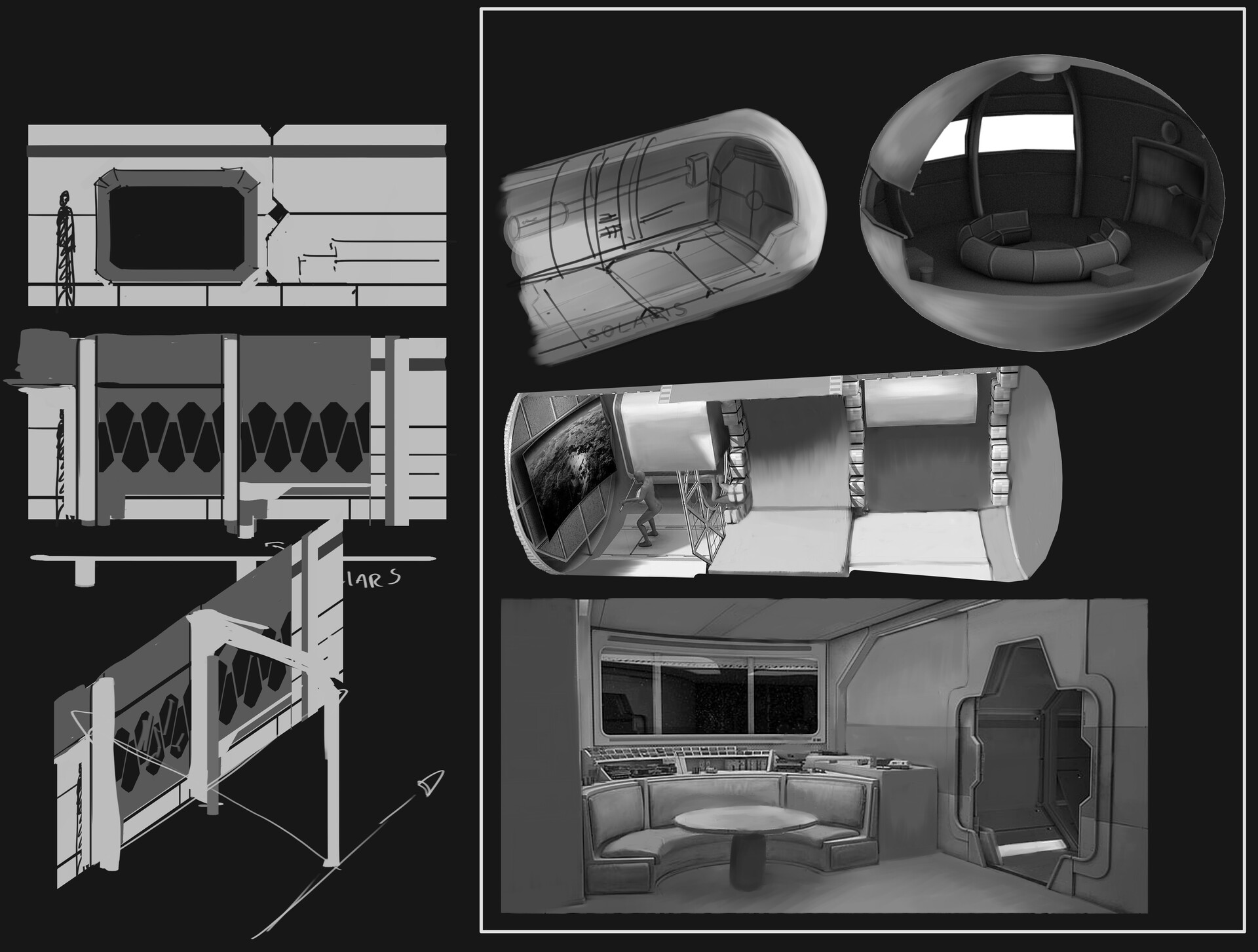 ArtStation - Solaris Room Studies
