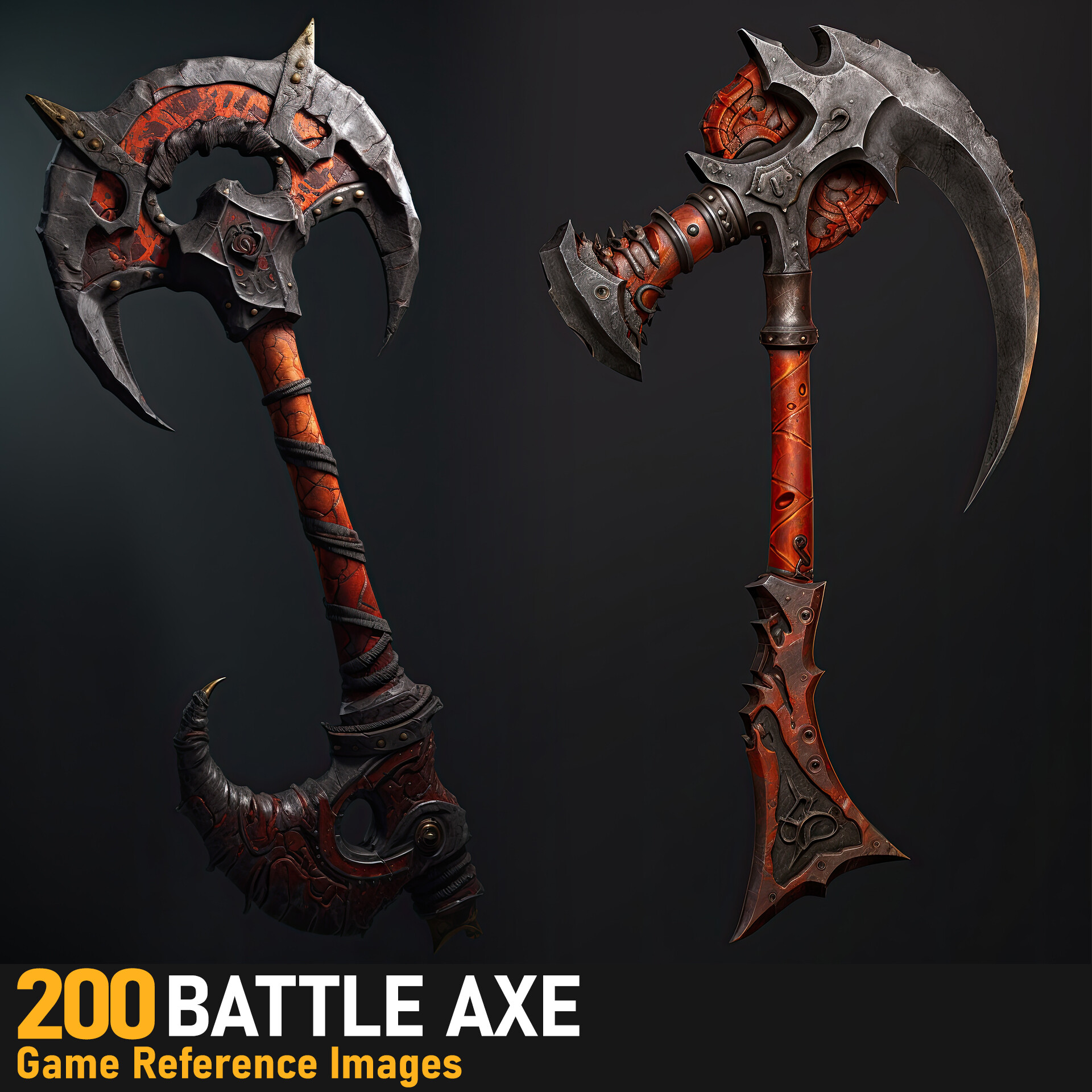 ArtStation - Battle Axe |4K Reference Images