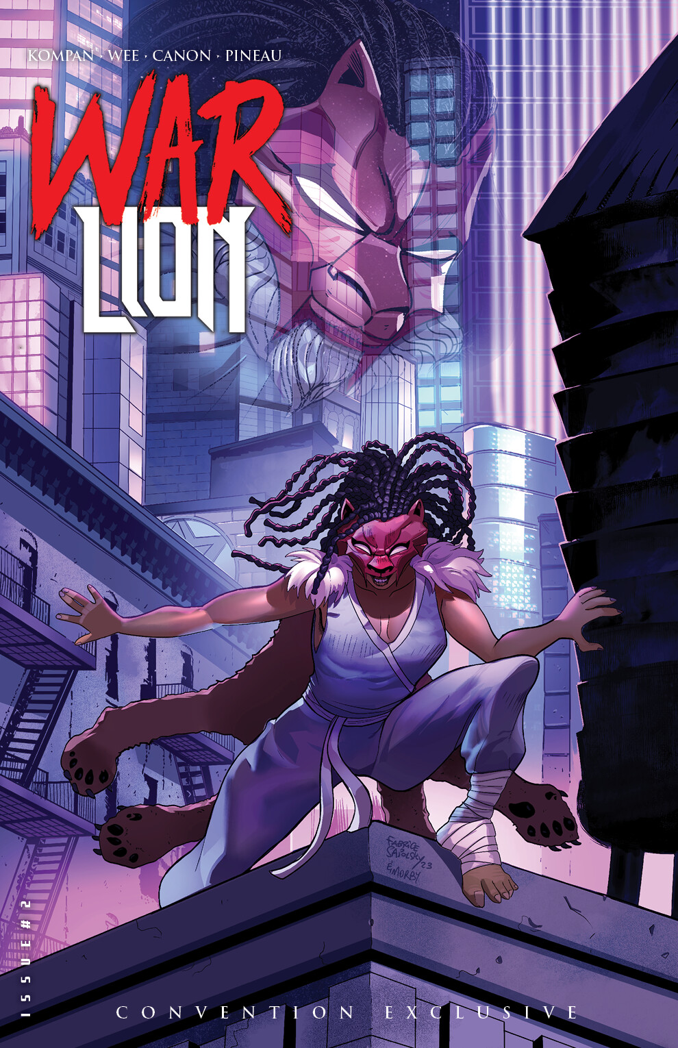 ArtStation - War Lion#2 variant cover