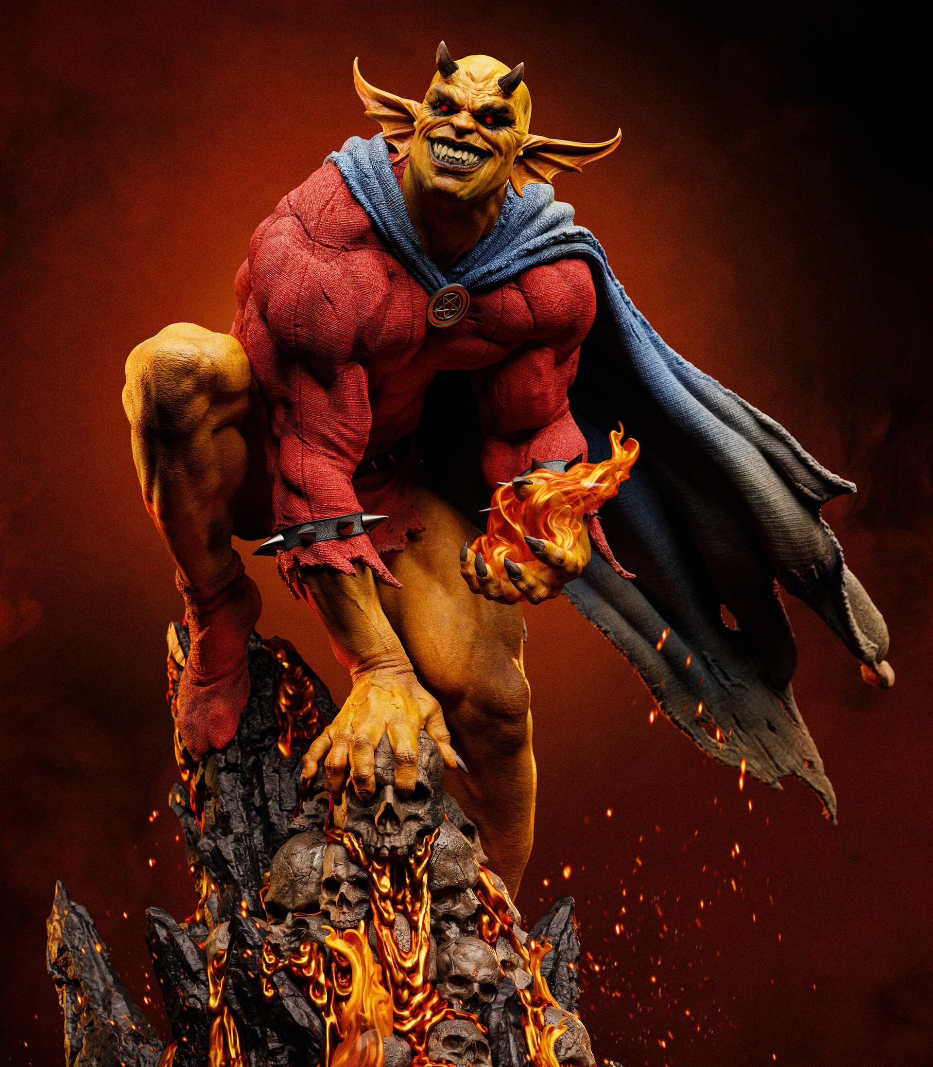 ArtStation - The Demon (Etrigan)