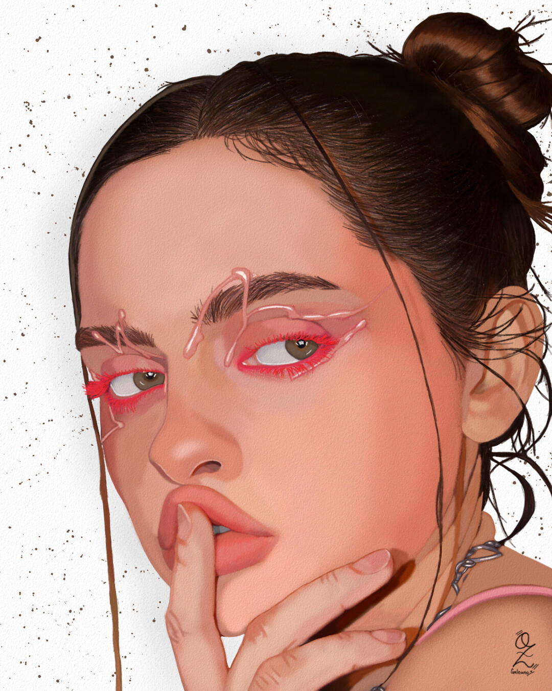 ArtStation - Face Paint Portrait Art