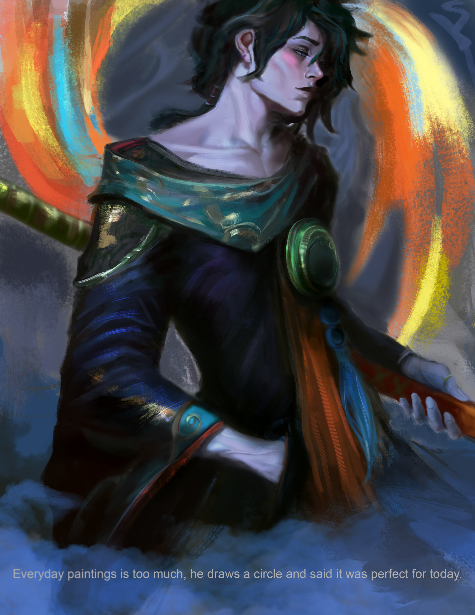 ArtStation - Hwei fan art practice