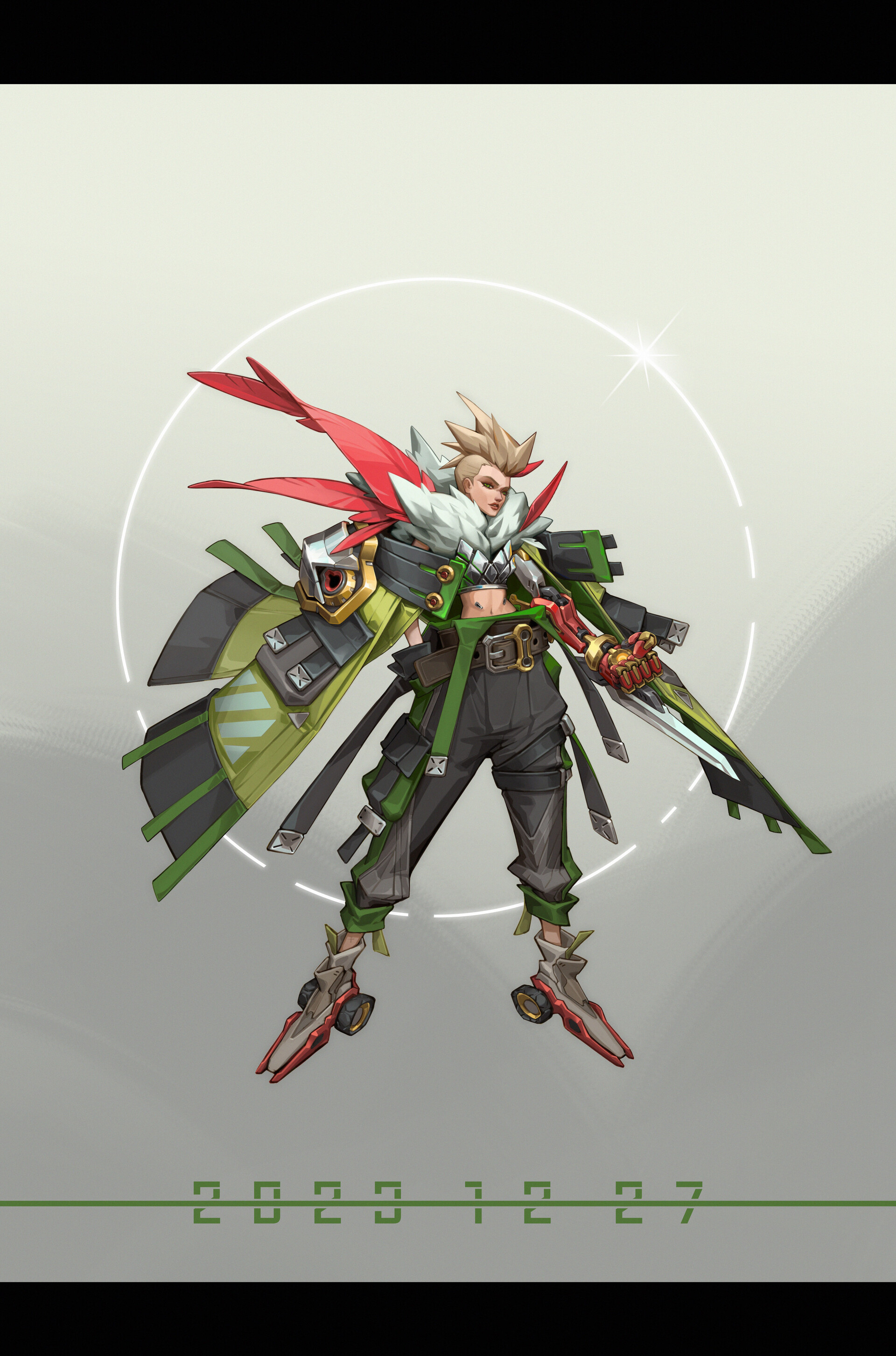 ArtStation - Red-Boxing blade