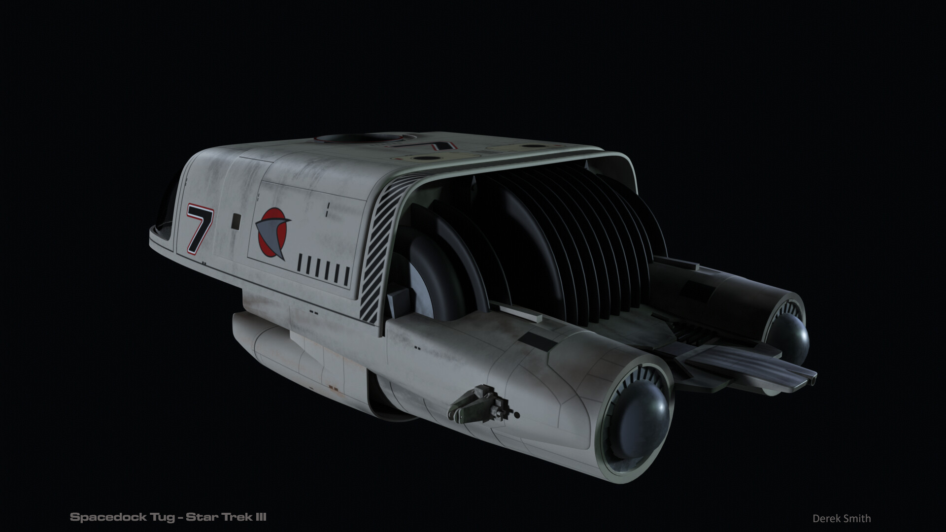 Derek Smith - Spacedock Tugs - Star Trek III and IV (The One with the ...