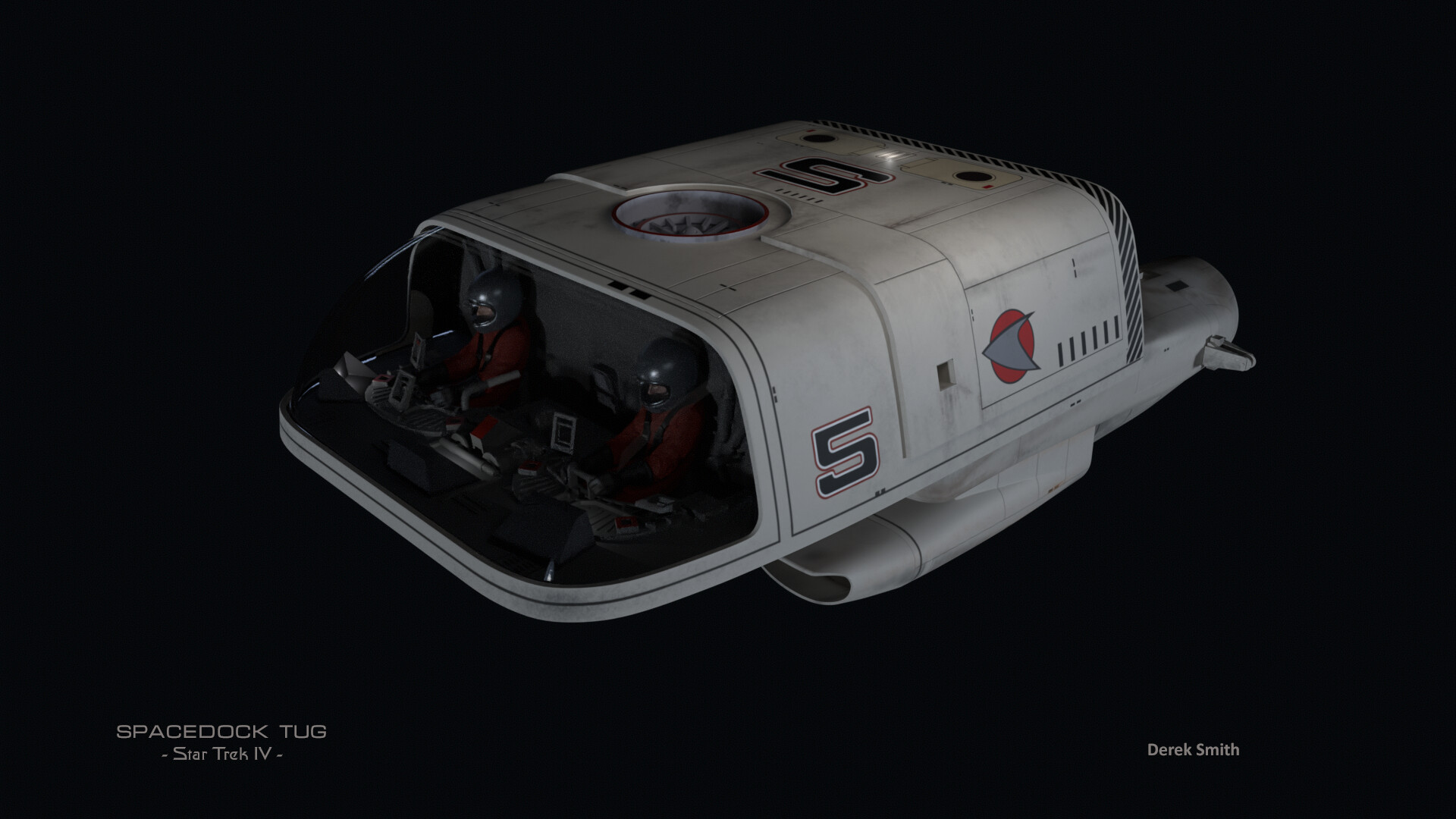 Derek Smith - Spacedock Tugs - Star Trek III and IV (The One with the ...