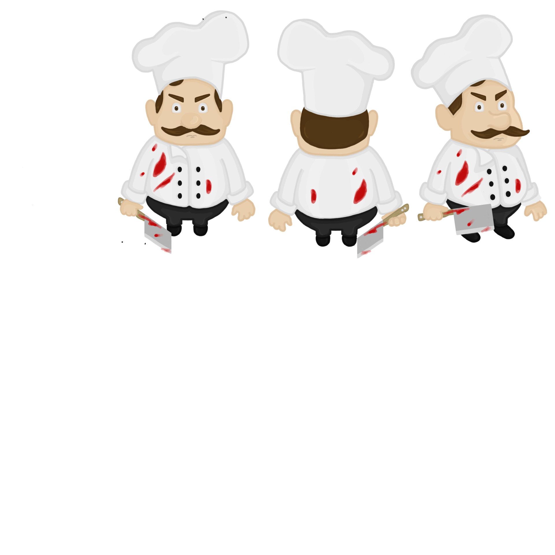 ArtStation - Character Art from Expired Meat Game