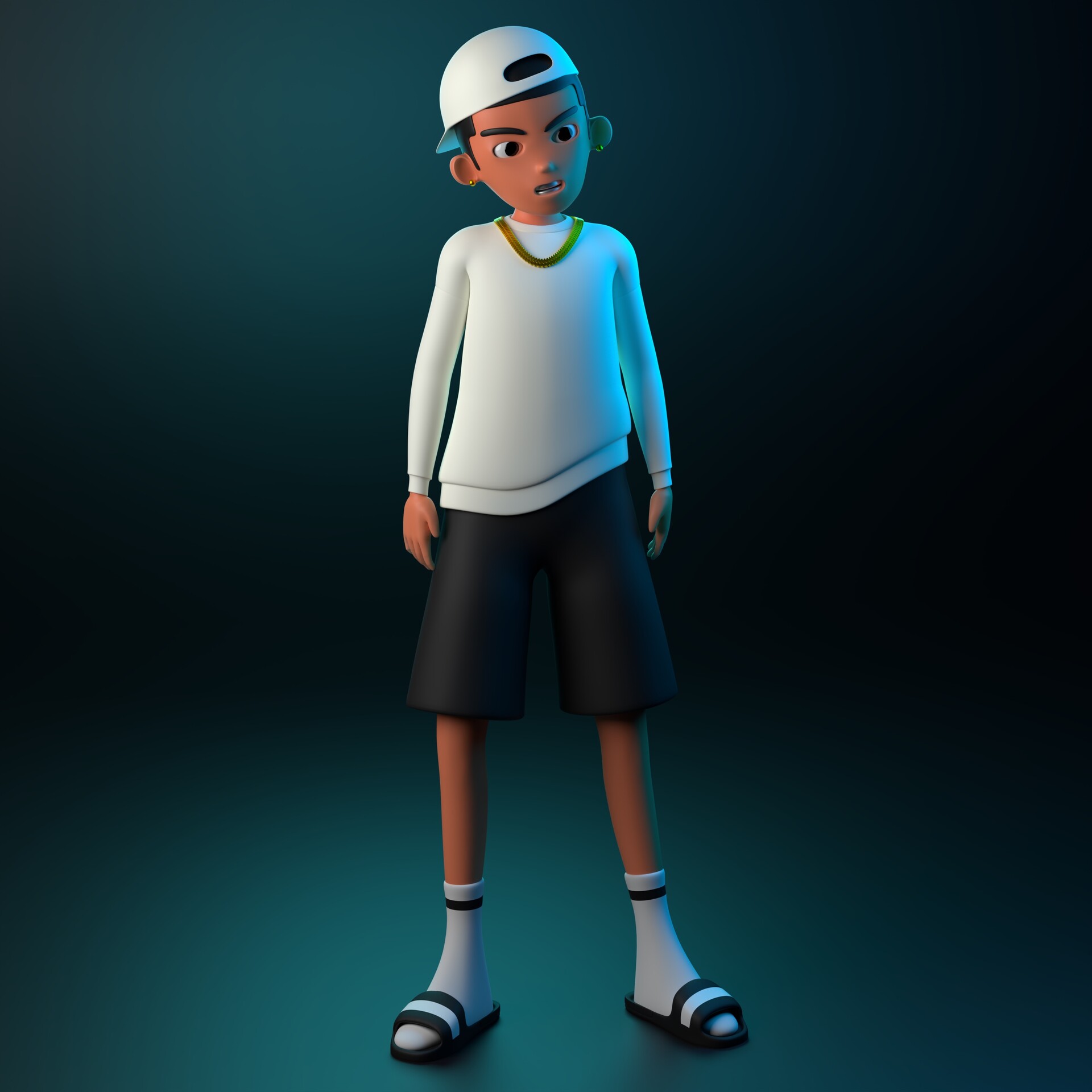 ArtStation - Lil dude from the street