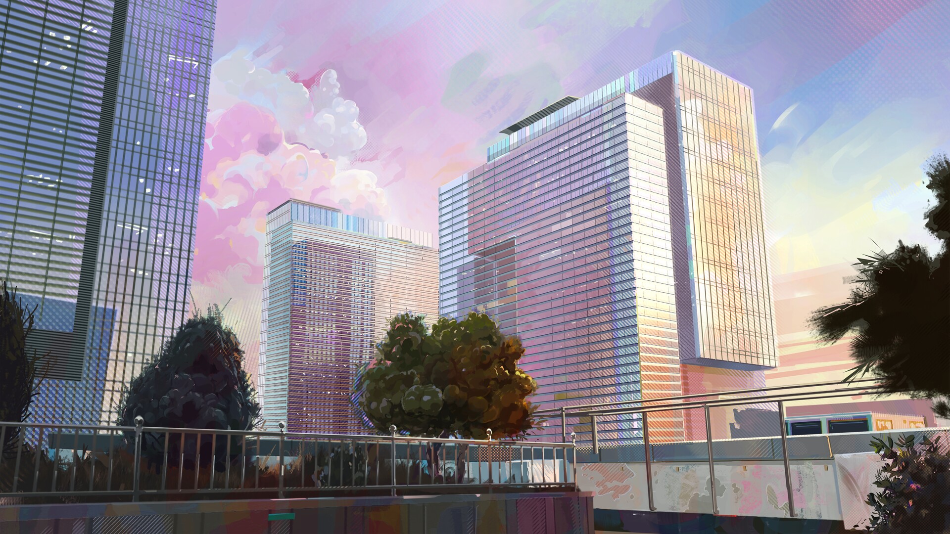 ArtStation - Pastel City