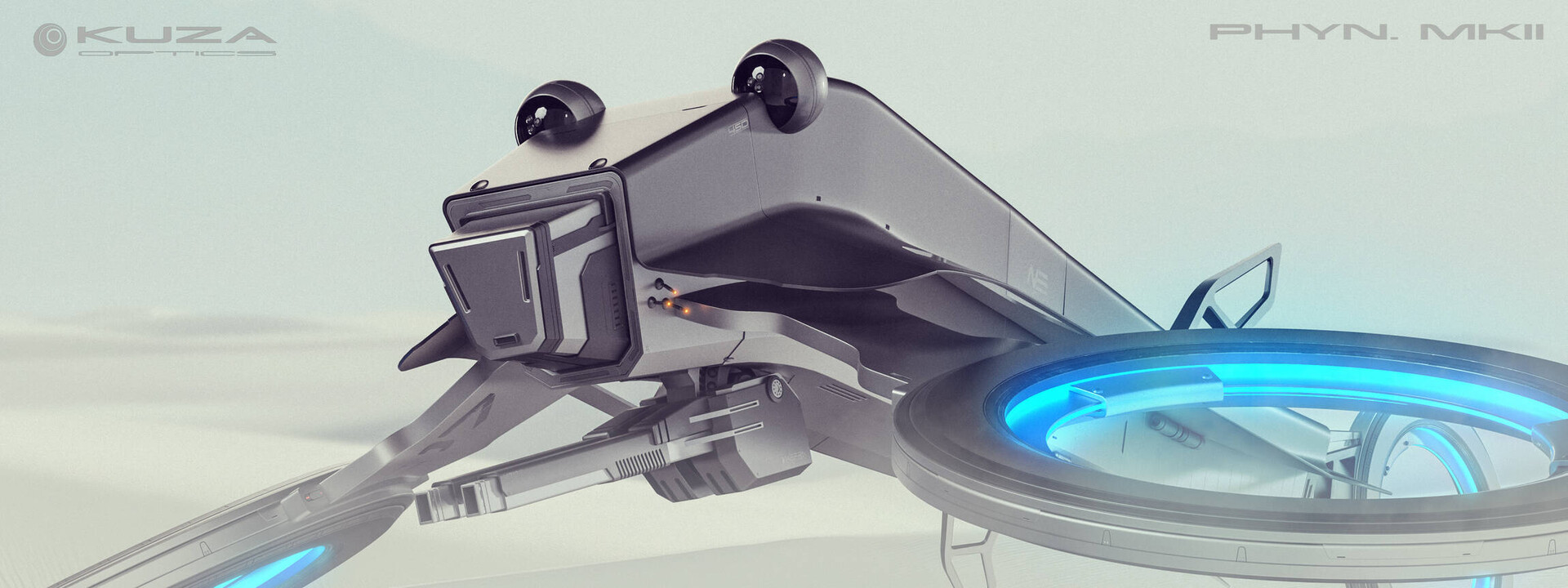 ArtStation - Si-Fi Hard Surface Drone
