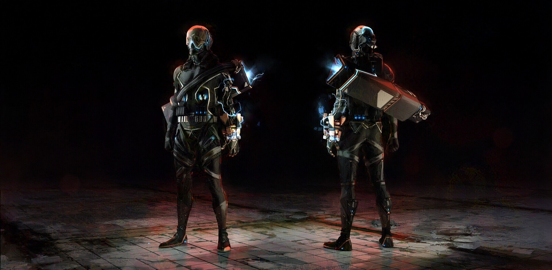 Chris Tulloch McCabe - Suit Concepts for Nekrotronic