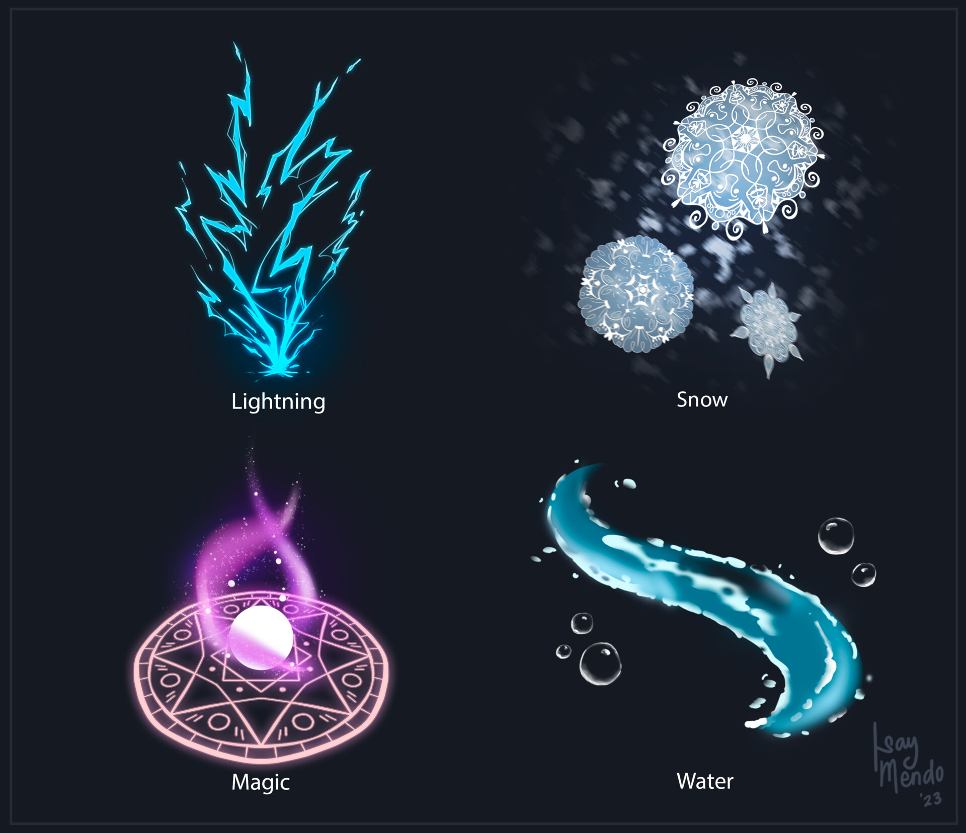 ArtStation - Effects Illustration