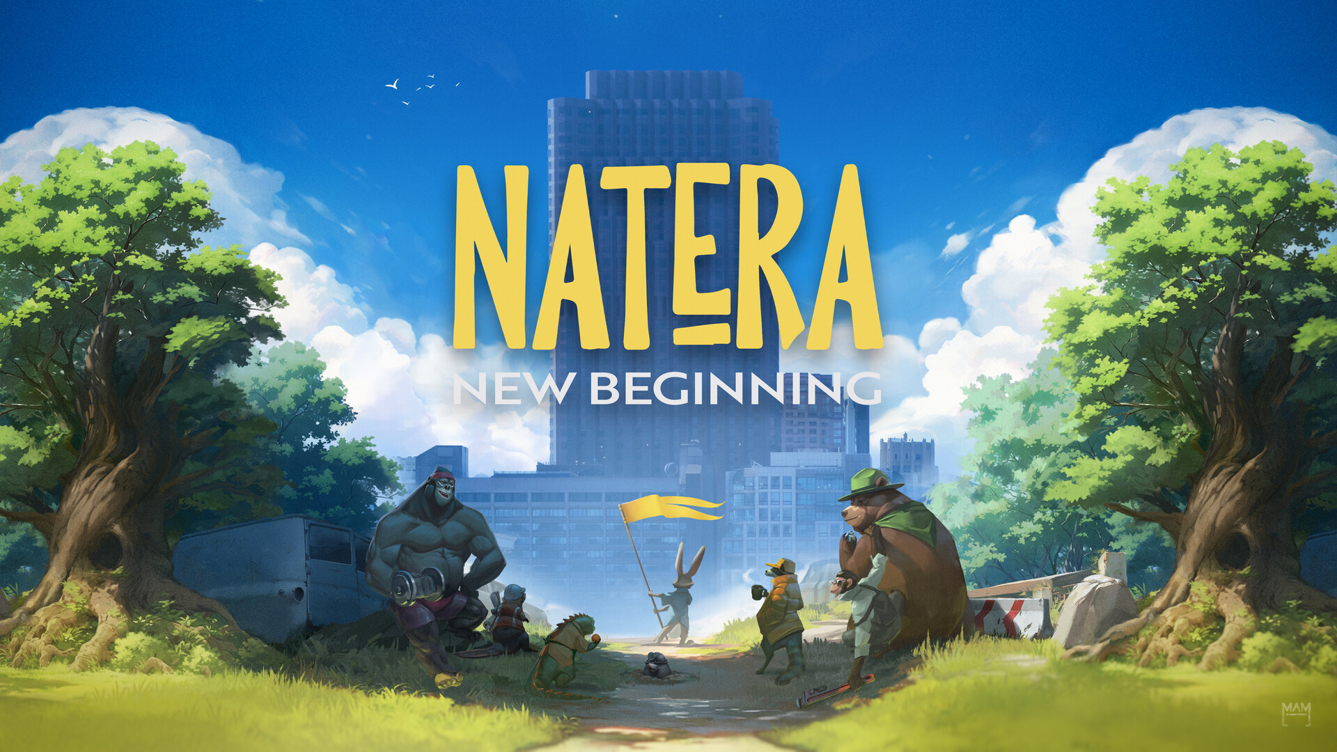 Marton Adam Marton - NATERA - NEW BEGINNING BOX ART