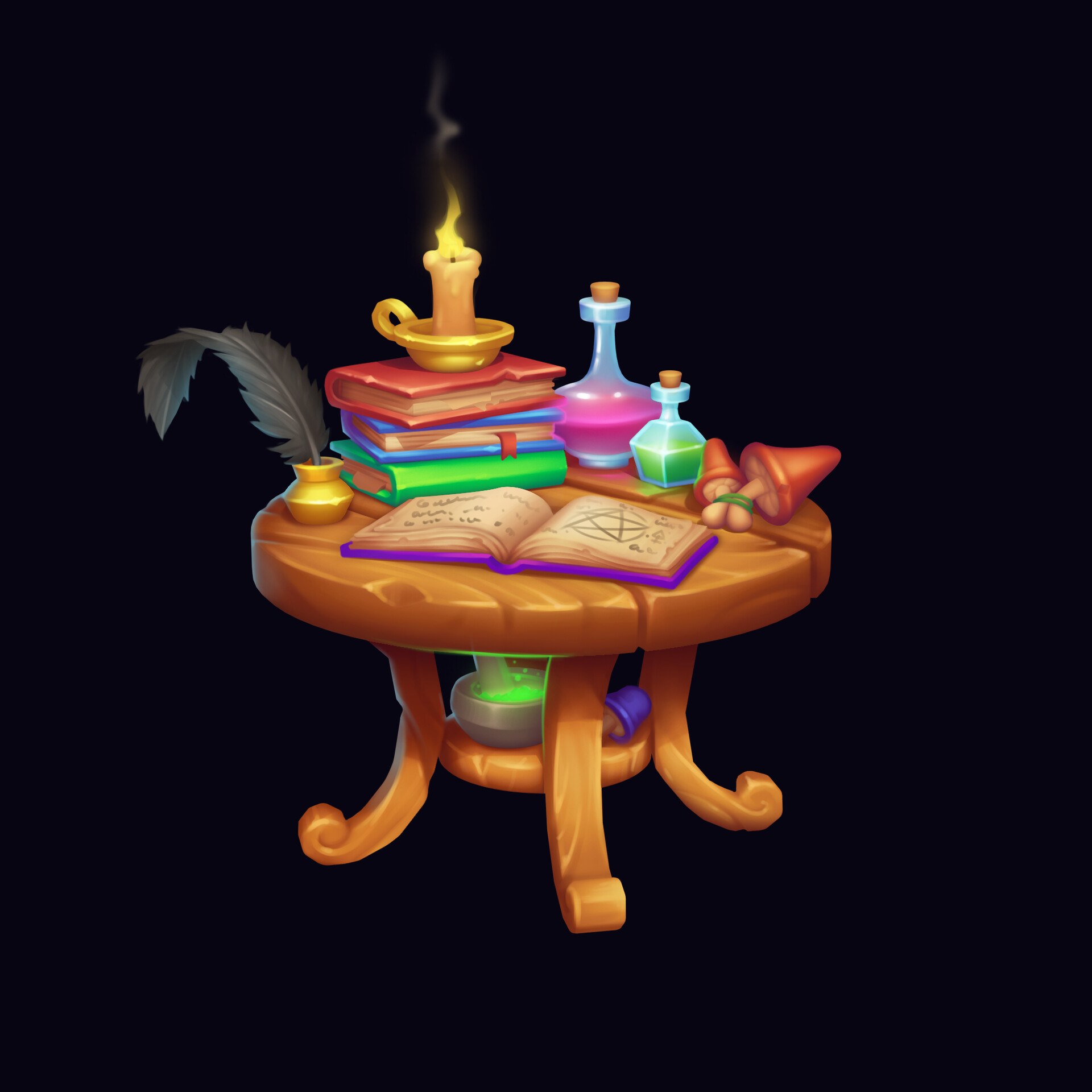 ArtStation - Wizard's Table