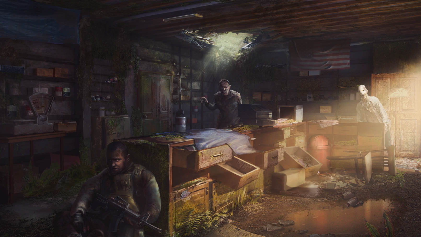 ArtStation - Abandoned Shop