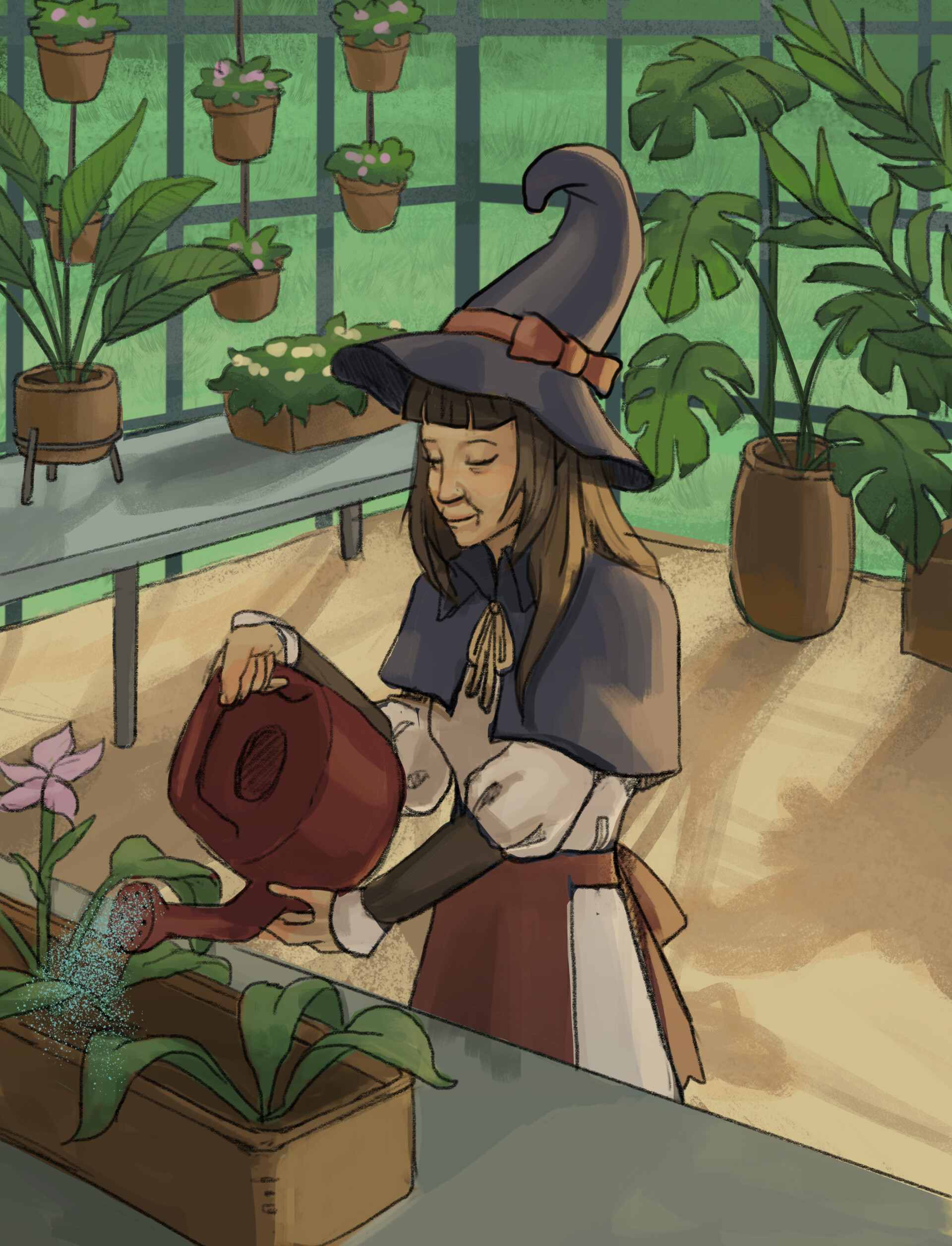 ArtStation - Gardener Witch