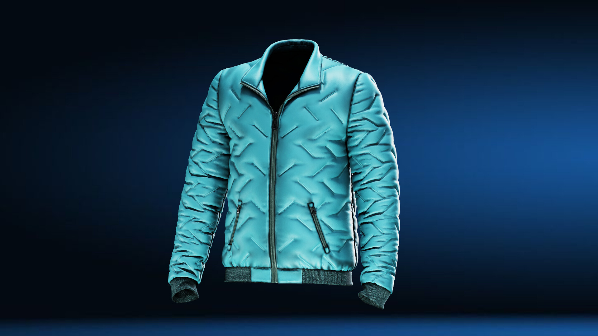 ArtStation - Man 's Puffer Jacket