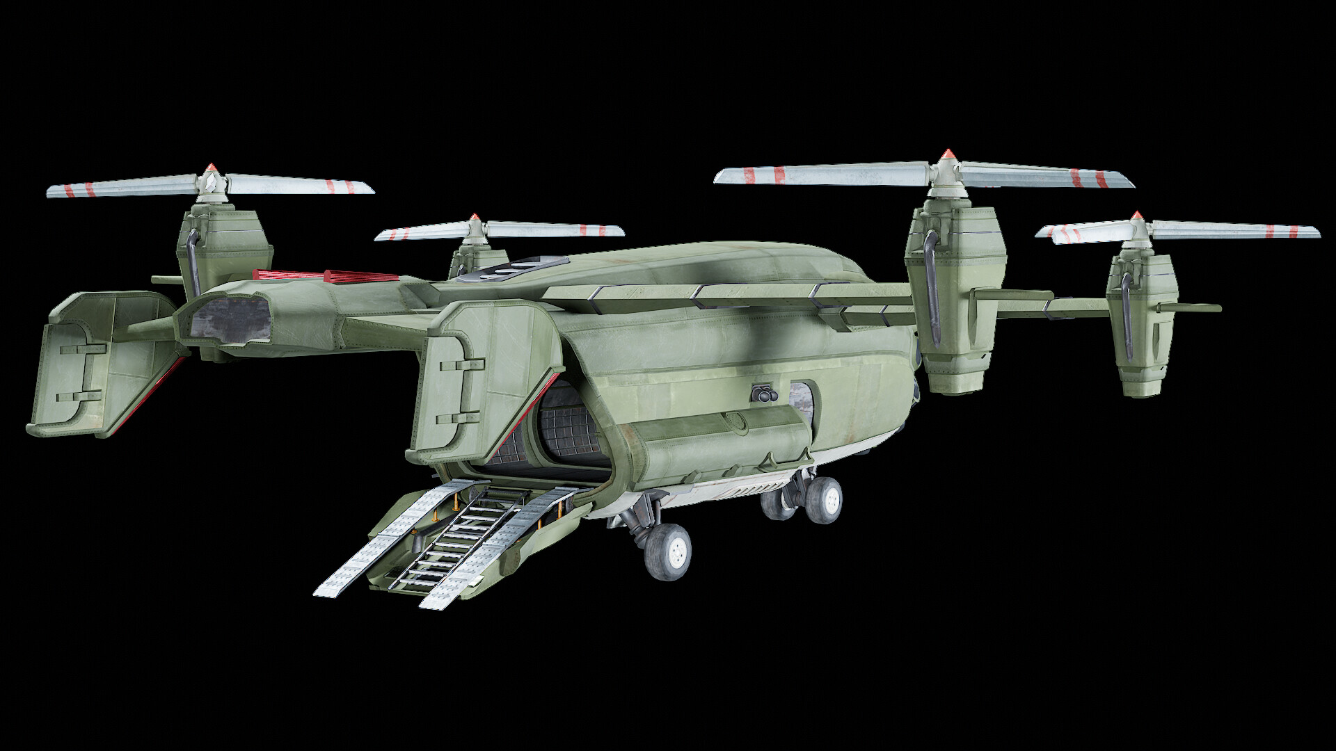 Matthew Krause - Fallout: Miami - Cargo Vertibird