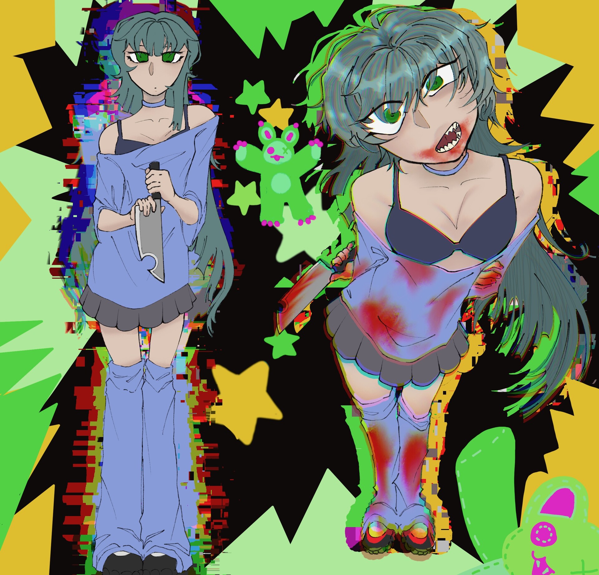 ArtStation - Hungry Hungry girl