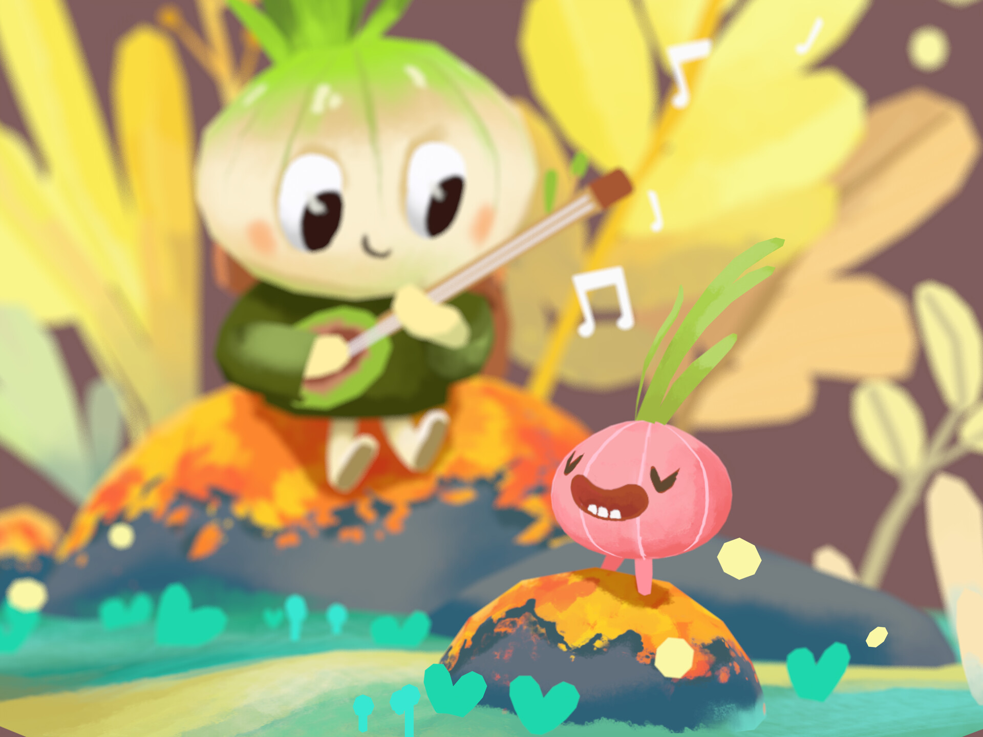 ArtStation - Musical stop