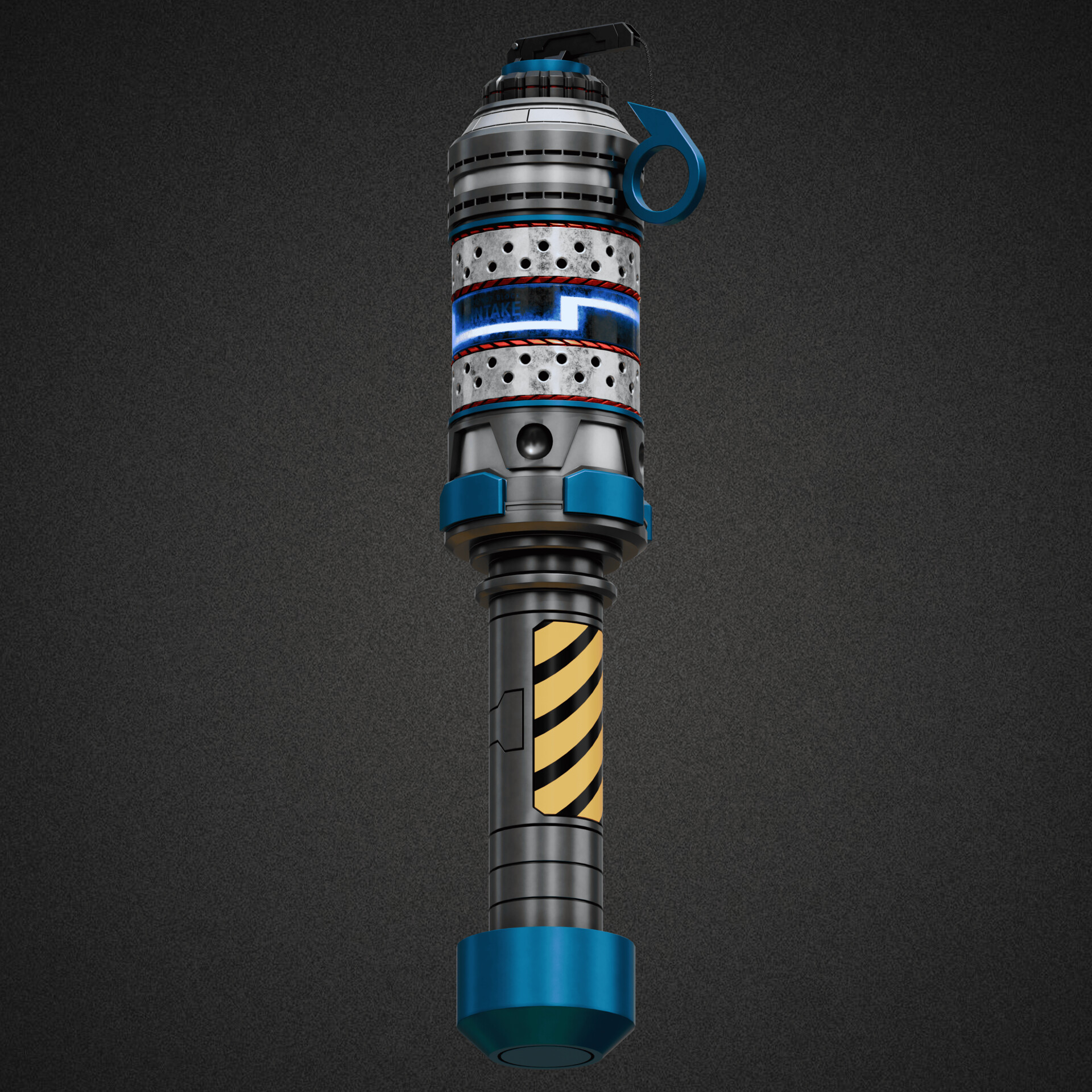 ArtStation - Mechanically Accurate Ice Grenade