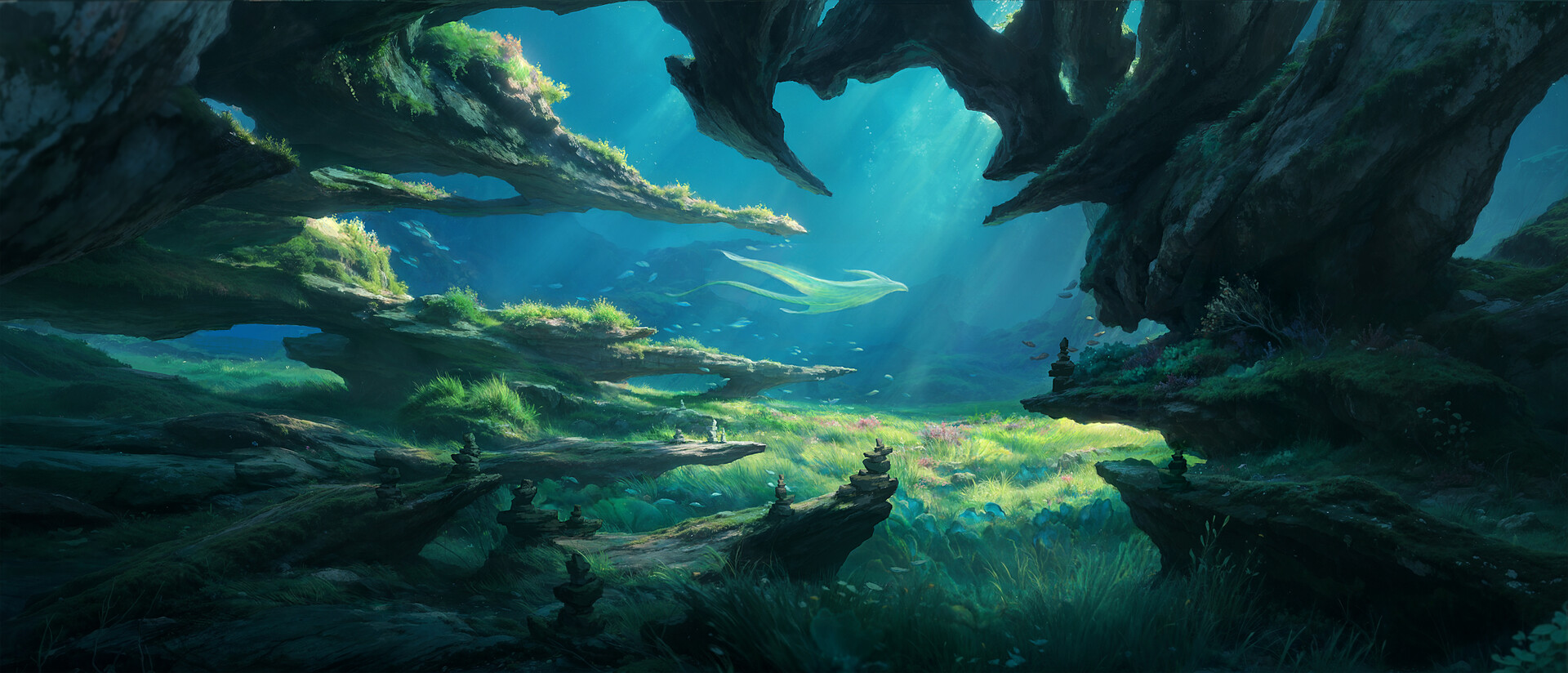 ArtStation - Seabed Flying