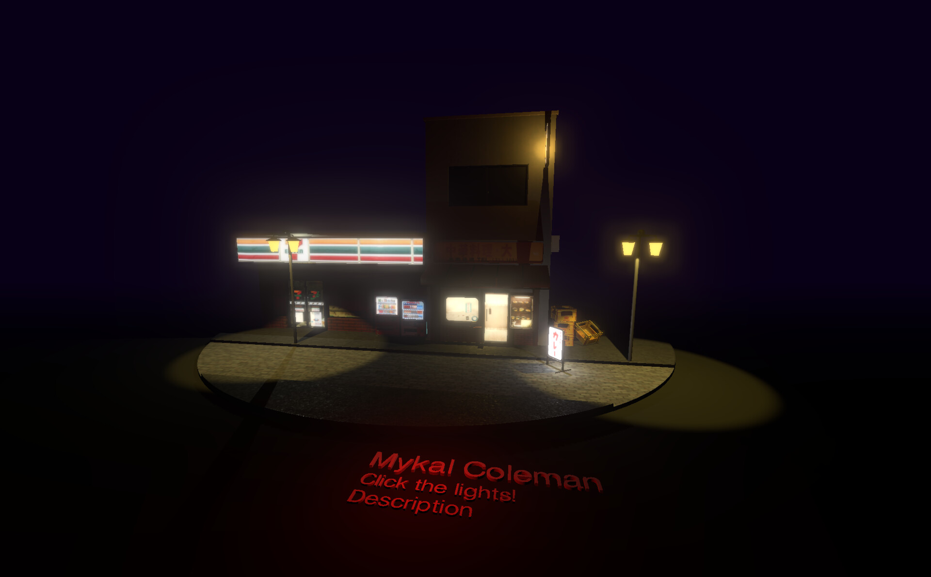 ArtStation - Three.js City Scene