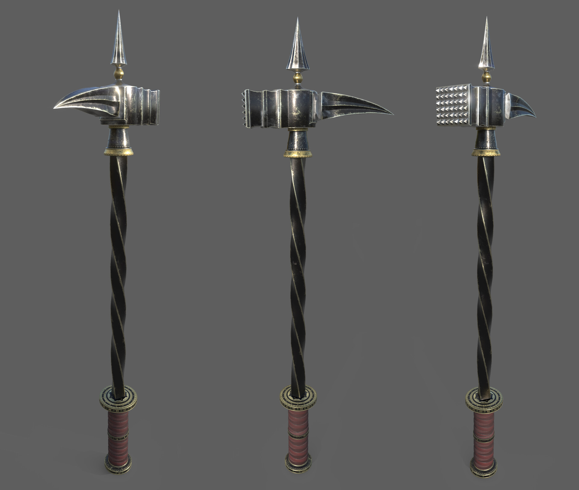 Ewen Picard - Medieval Fantasy War hammer