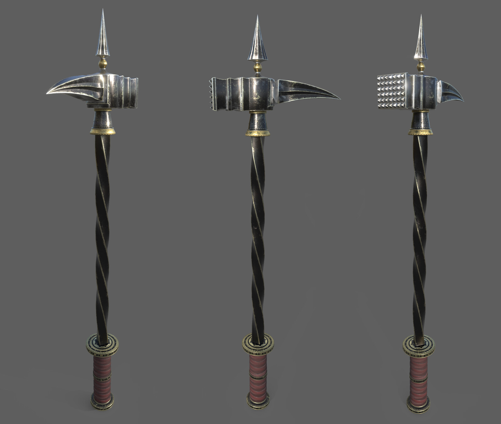 Ewen Picard - Medieval Fantasy War hammer