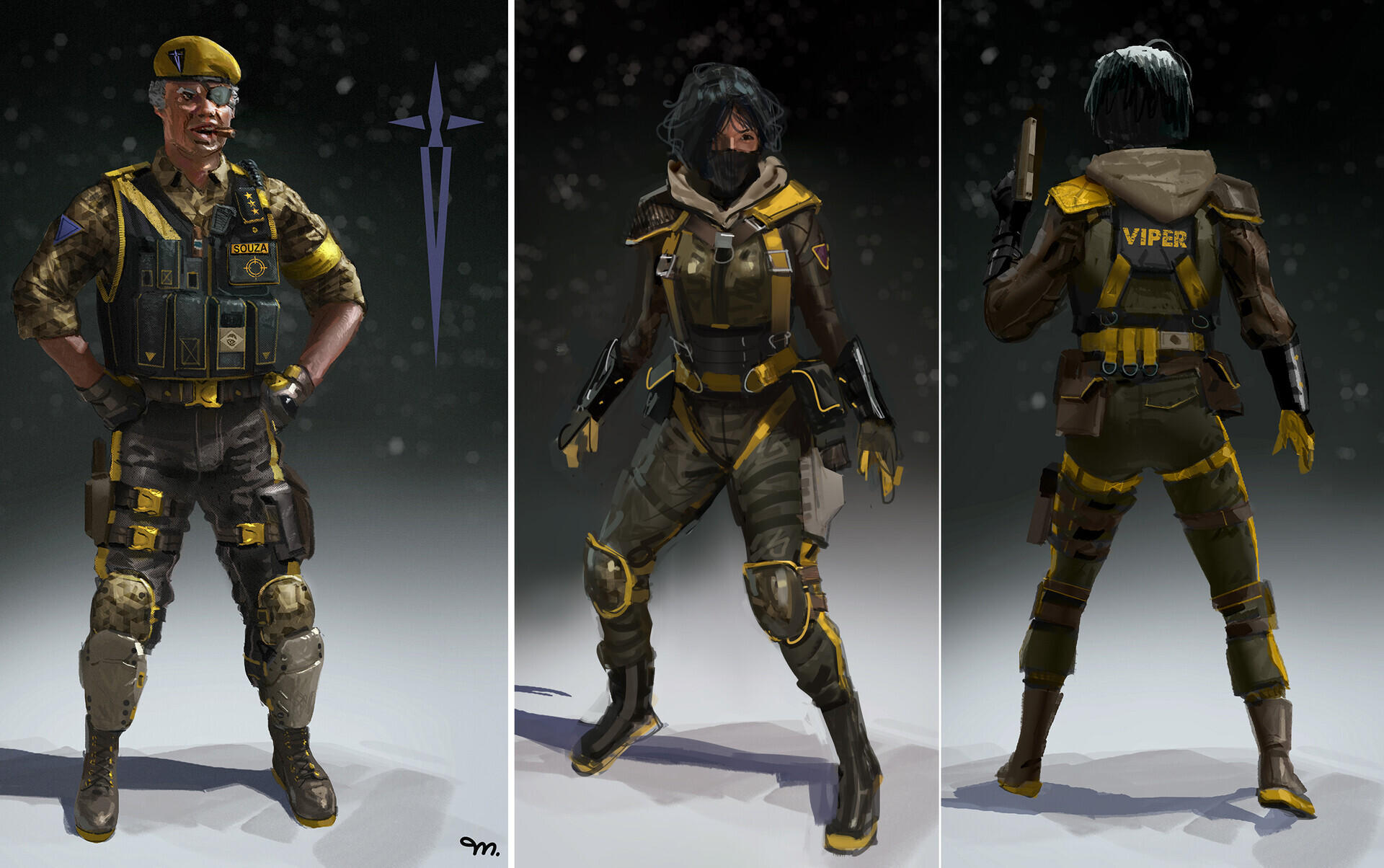 ArtStation - Rainbow 6 Siege Season 8 Character Concepts — Viper Strike ...