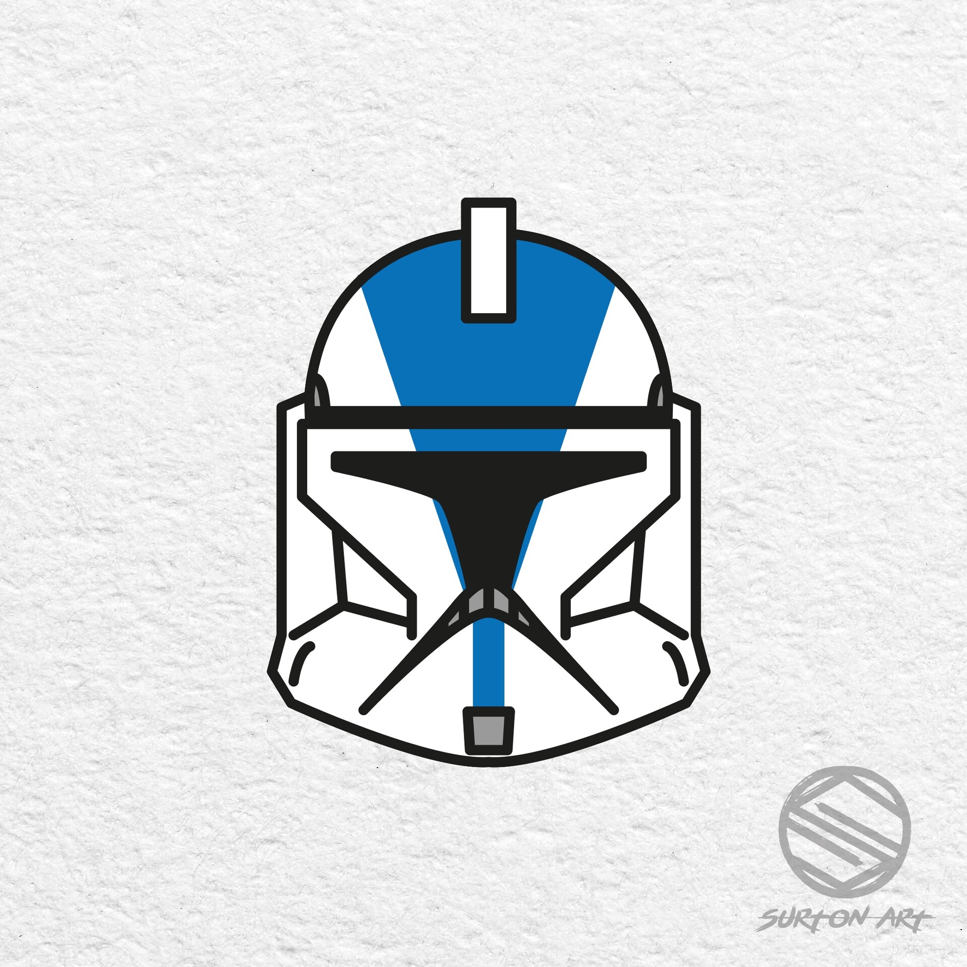 ArtStation - Clone Trooper - 501st legion phase 1