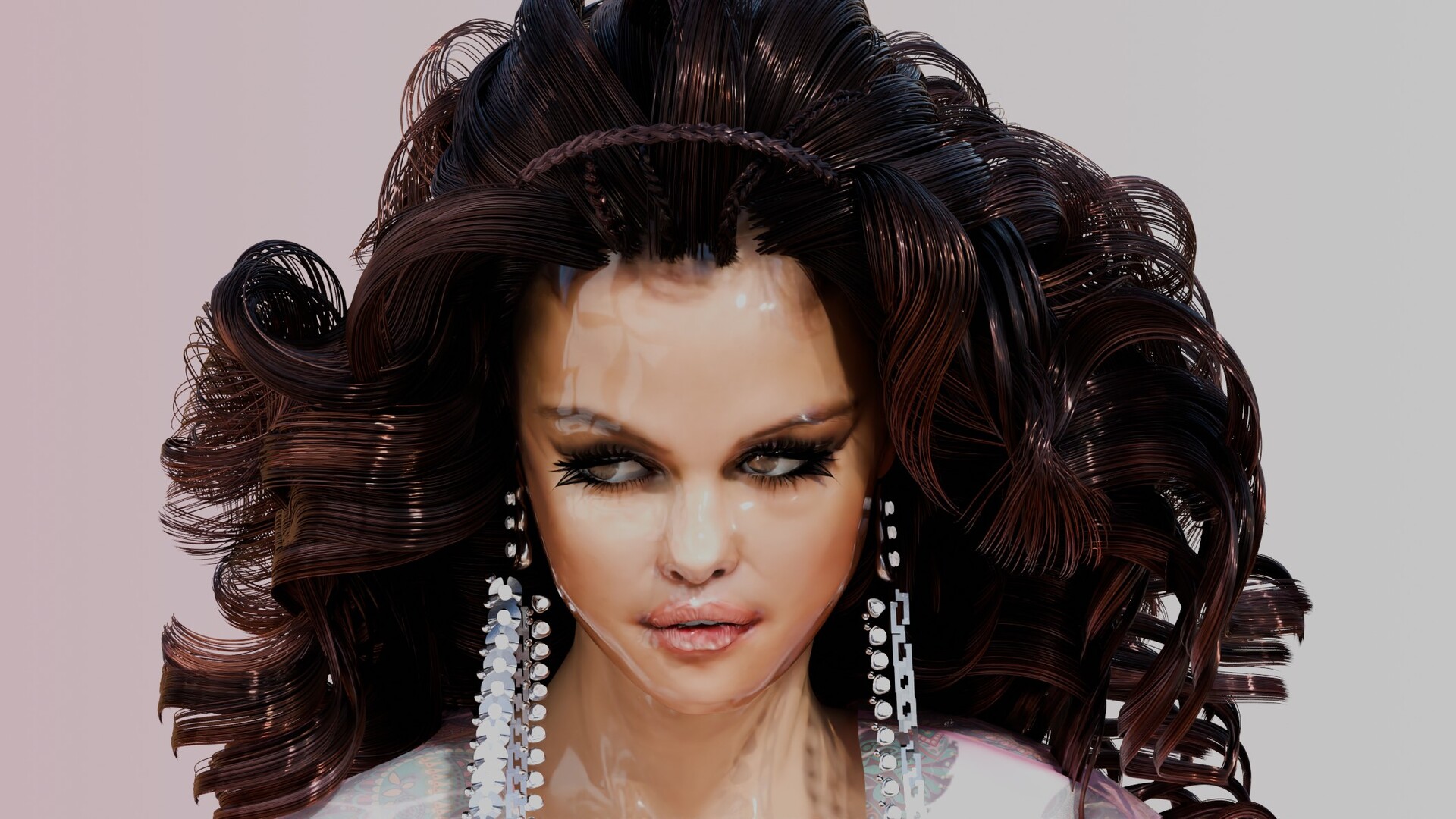 ArtStation - glossy girl