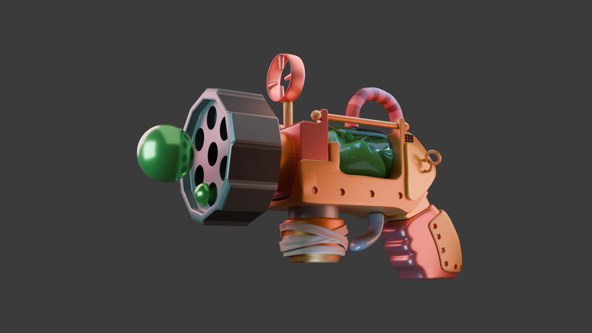 Paul Triviño - Futuristic Weapon_ ATOMIC GUN Game