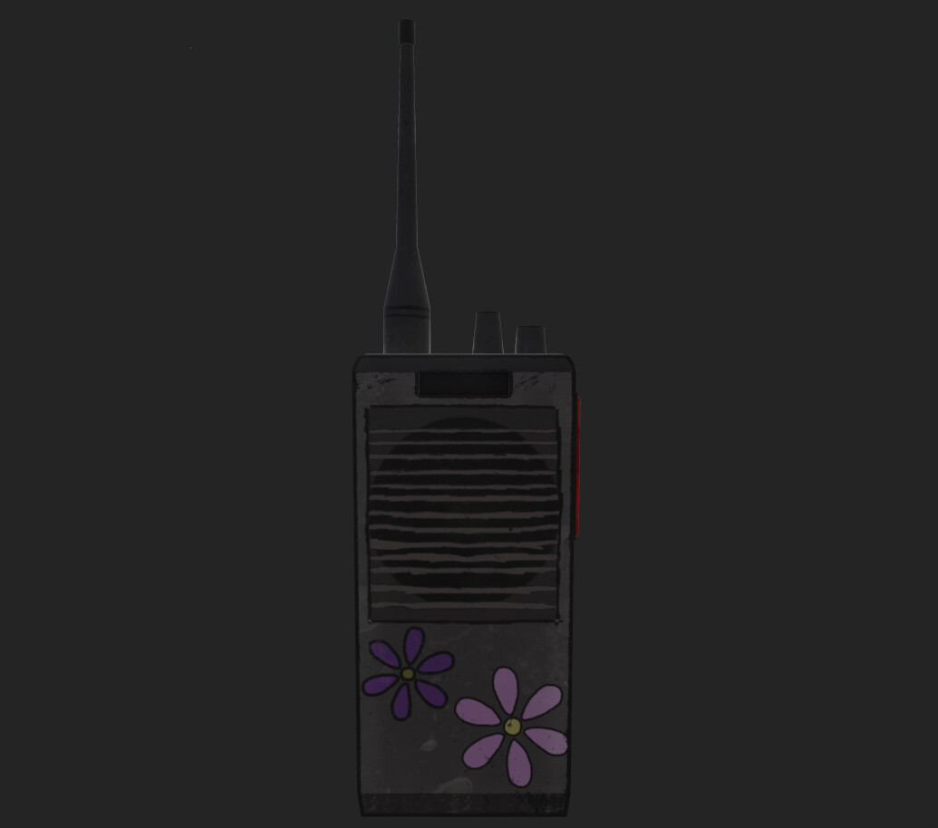 ArtStation - Clementines Walkie Talkie (Telltale's The Walking Dead ...