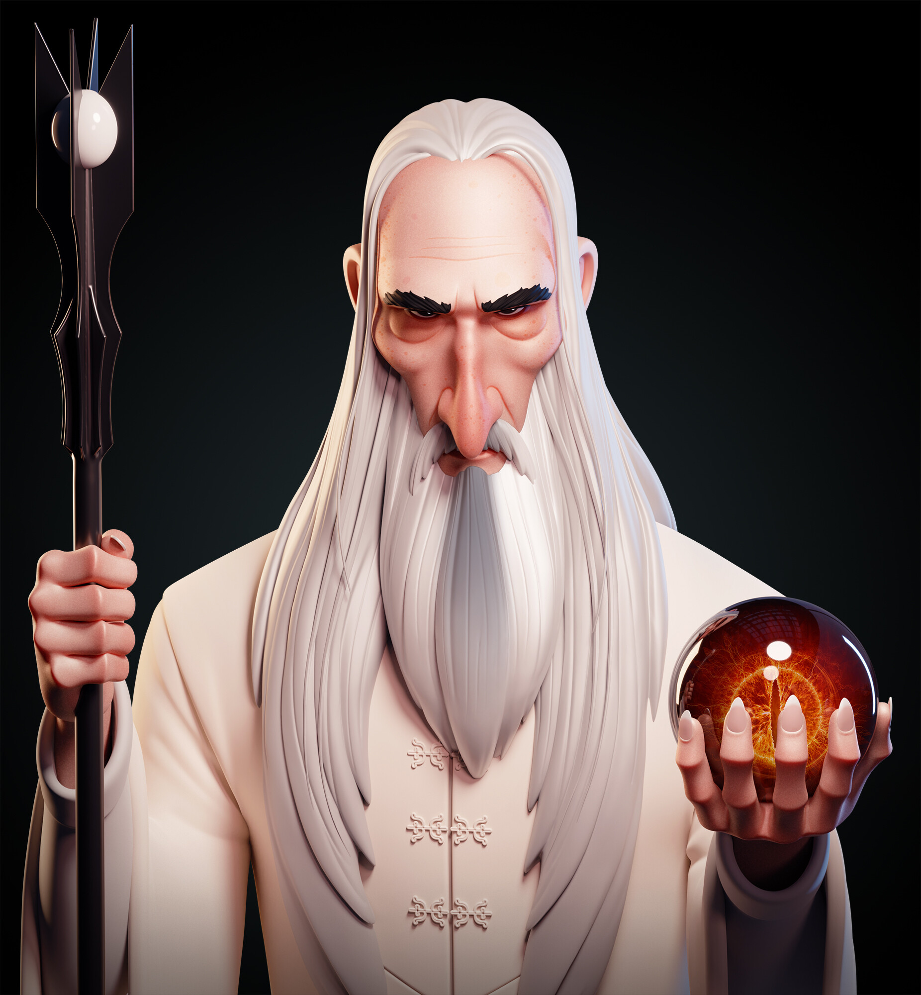 ArtStation - Saruman The White